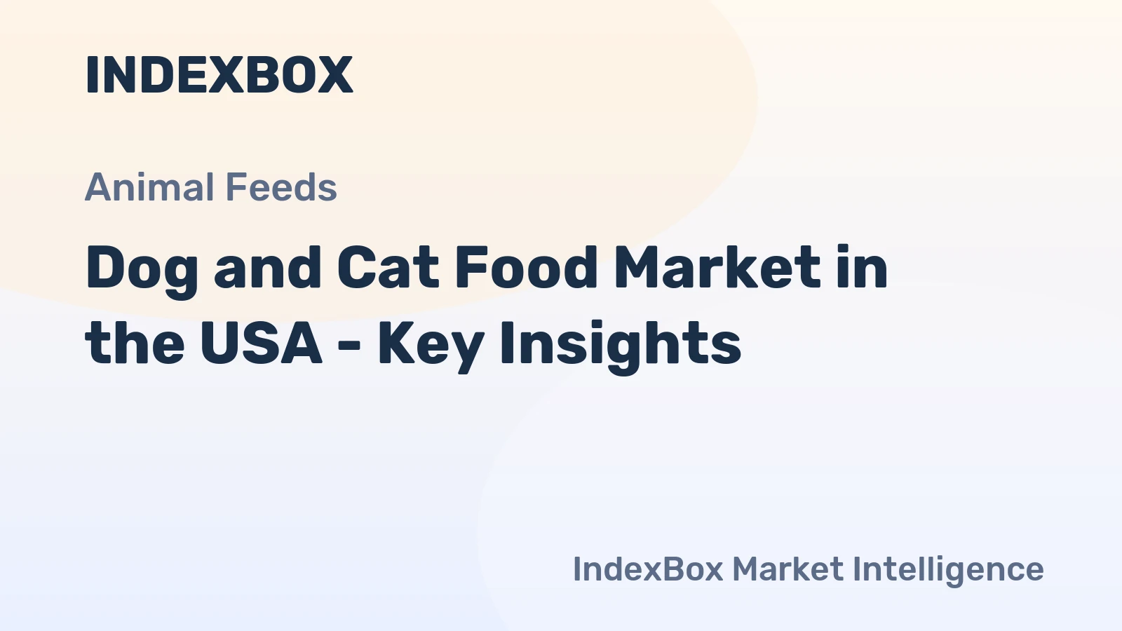 Dog and Cat Food Market in the USA - Key Insights