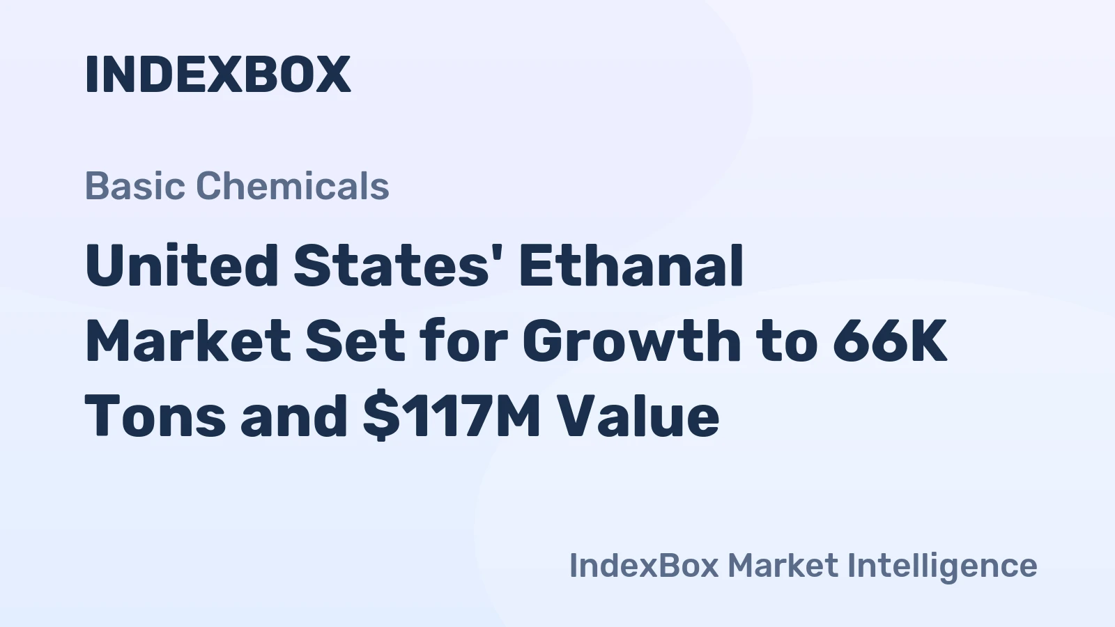 United States' Ethanal Market Set for Growth to 66K Tons and $117M Value