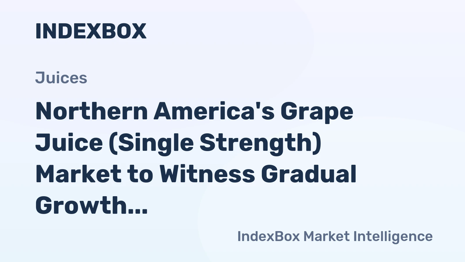 Northern America's Grape Juice (Single Strength) Market to Witness Gradual Growth with CAGR of +0.3% from 2024 to 2035