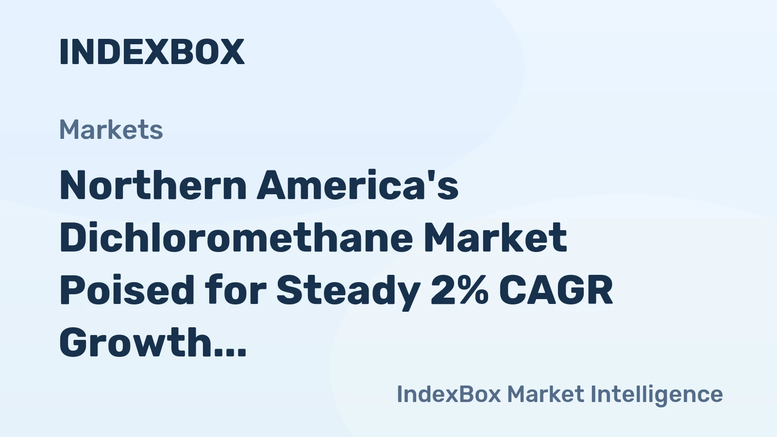 Northern America's Dichloromethane Market Poised for Steady 2% CAGR Growth Through 2035