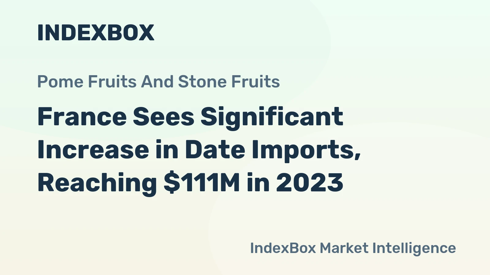 France Sees Significant Increase in Date Imports, Reaching $111M in 2023