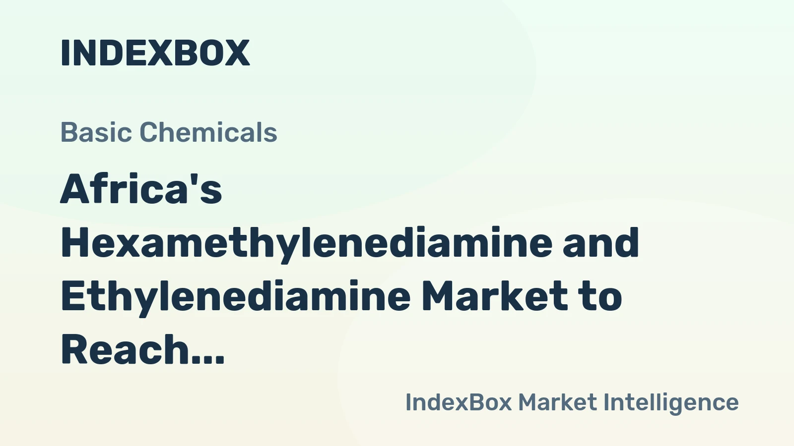 Africa's Hexamethylenediamine and Ethylenediamine Market to Reach 1.5M Tons and $9B by 2035