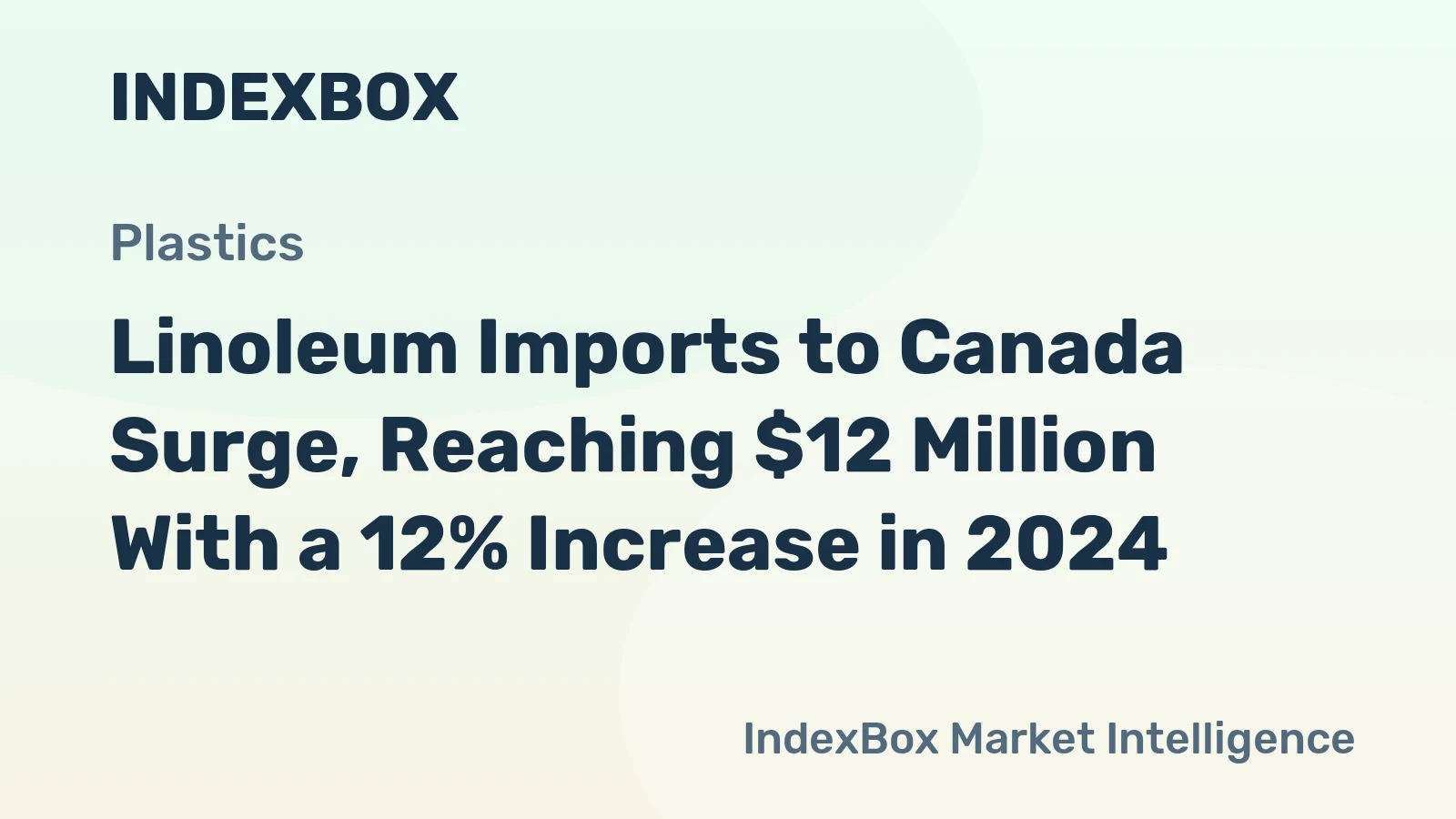 Linoleum Imports to Canada Surge, Reaching $12 Million With a 12% Increase in 2024