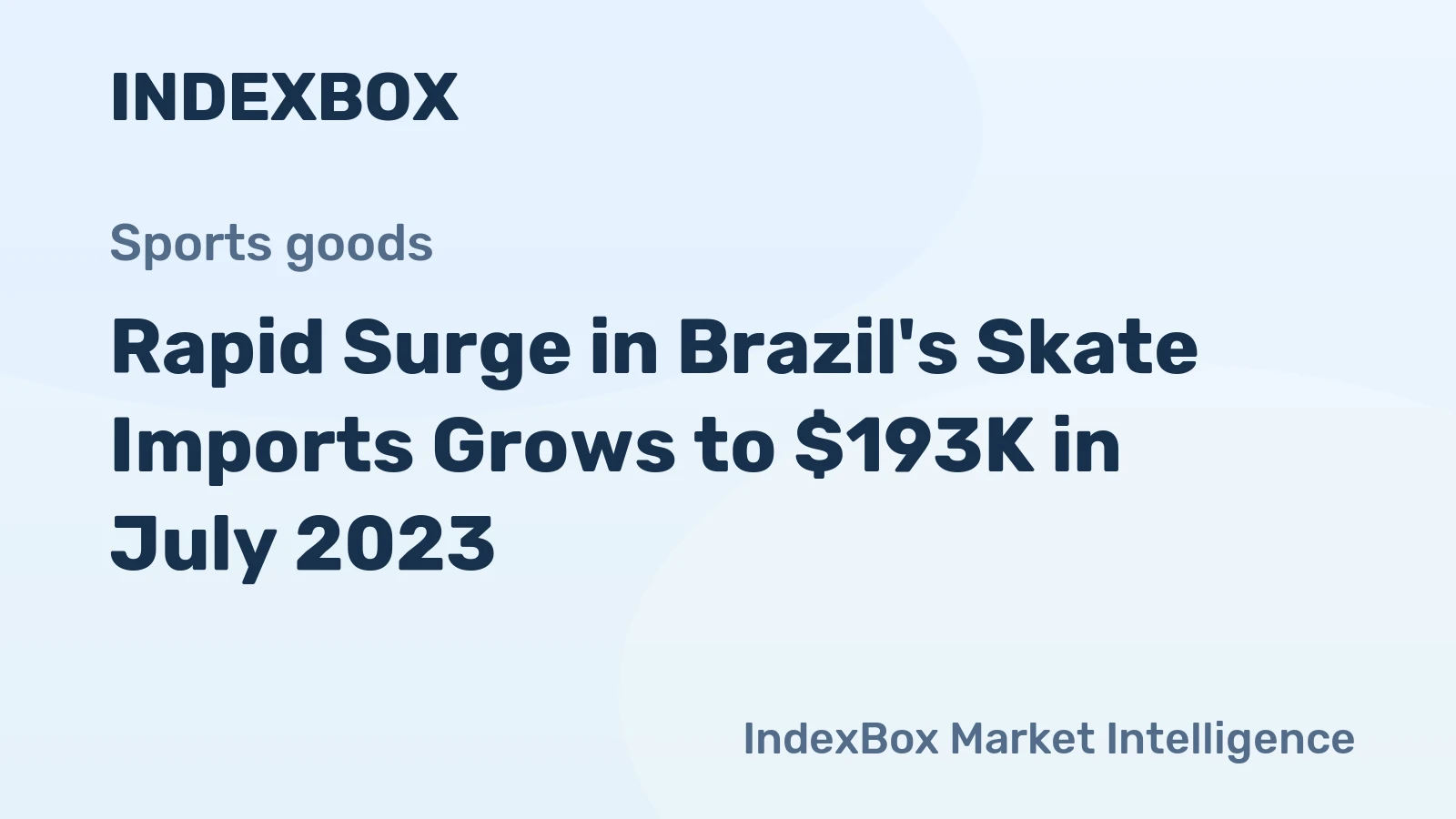Rapid Surge in Brazil's Skate Imports Grows to $193K in July 2023