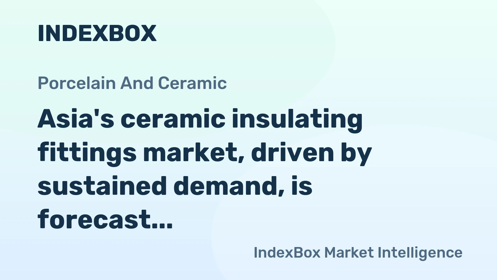 Asia's ceramic insulating fittings market, driven by sustained demand, is forecast to reach 567M units in volume and $10B in value by 2035.