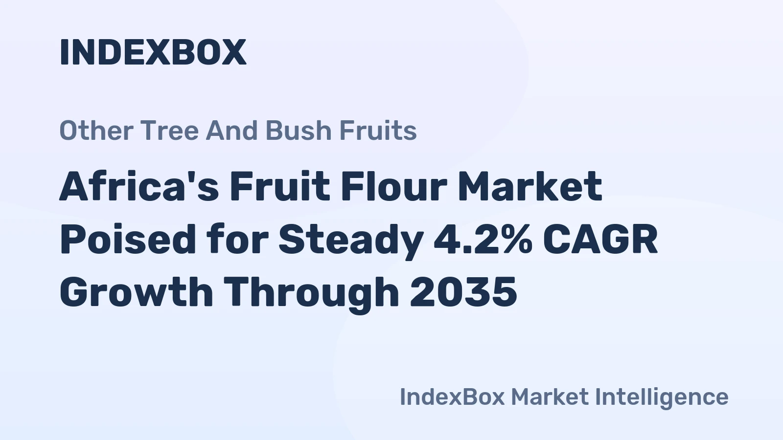 Africa's Fruit Flour Market Poised for Steady 4.2% CAGR Growth Through 2035