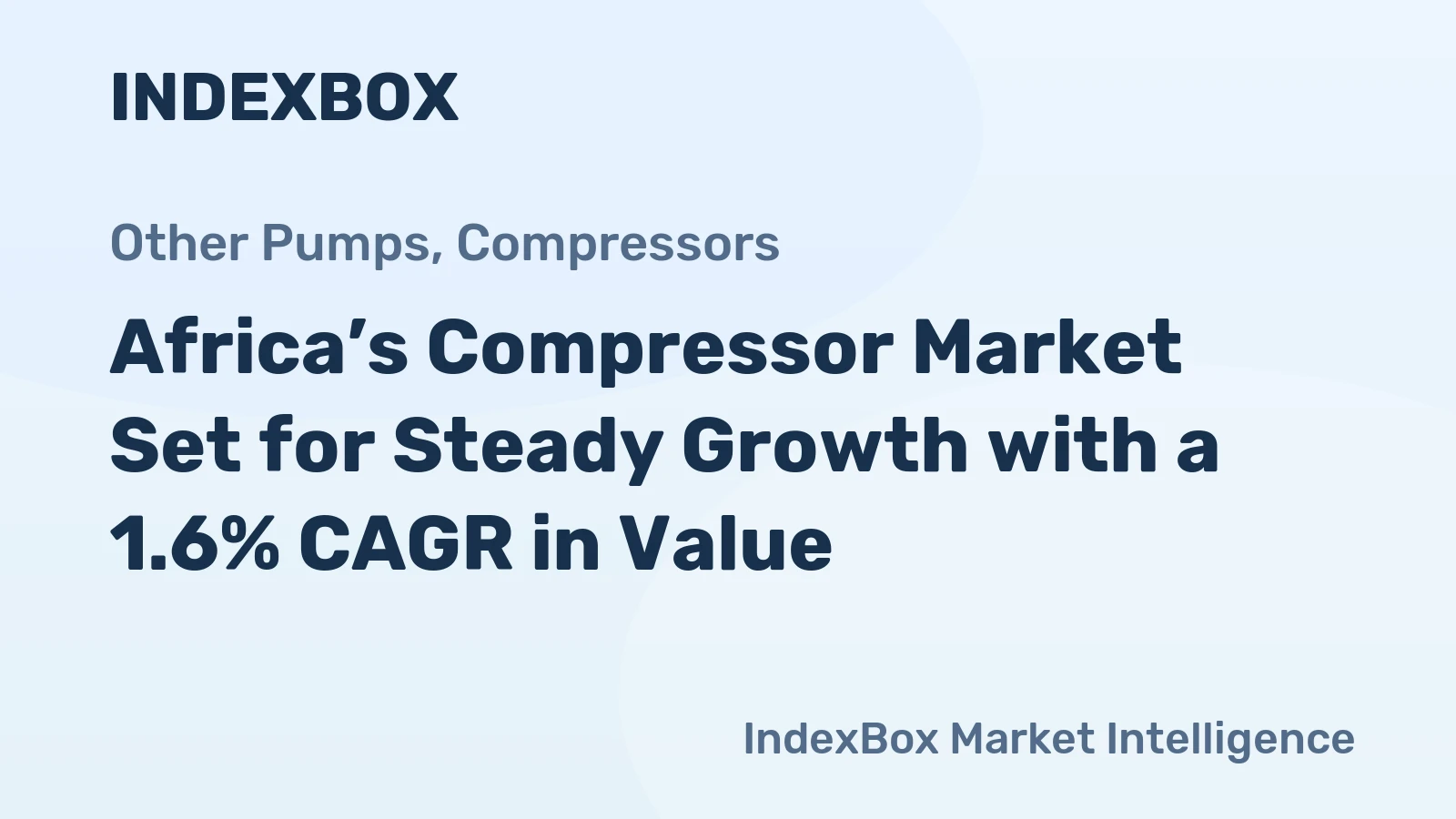 Africa’s Compressor Market Set for Steady Growth with a 1.6% CAGR in Value