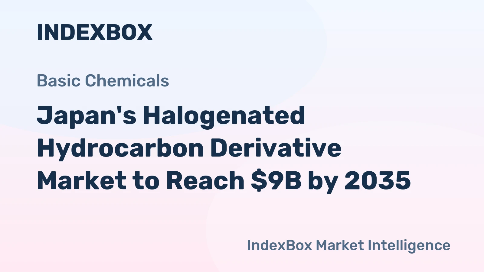 Japan's Halogenated Hydrocarbon Derivative Market to Reach $9B by 2035