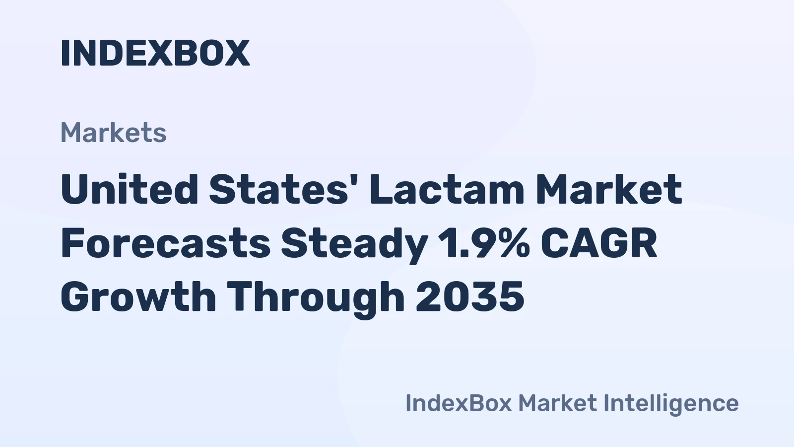 United States' Lactam Market Forecasts Steady 1.9% CAGR Growth Through 2035