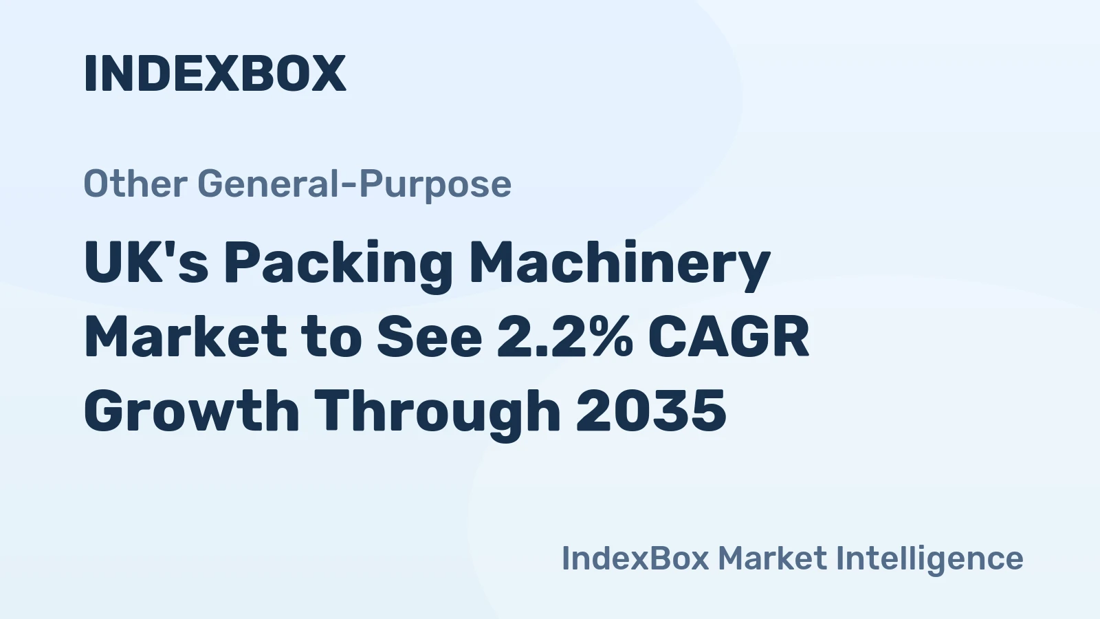 UK's Packing Machinery Market to See 2.2% CAGR Growth Through 2035