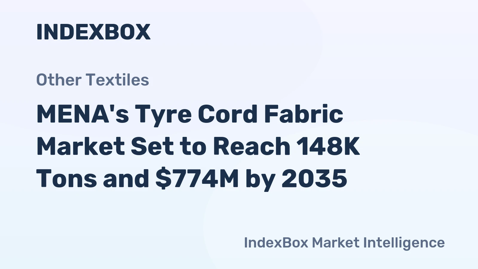 MENA's Tyre Cord Fabric Market Set to Reach 148K Tons and $774M by 2035