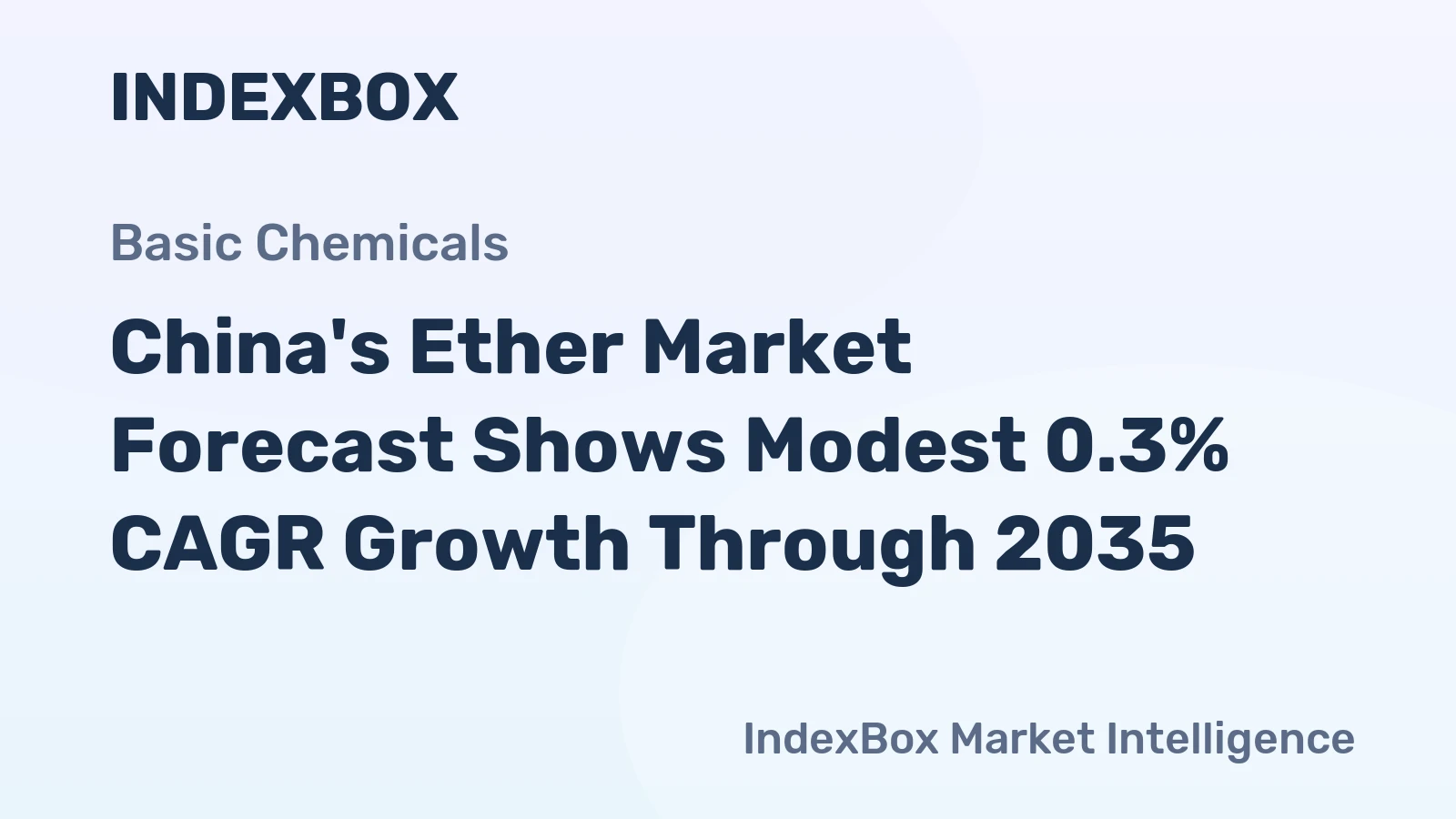 China's Ether Market Forecast Shows Modest 0.3% CAGR Growth Through 2035