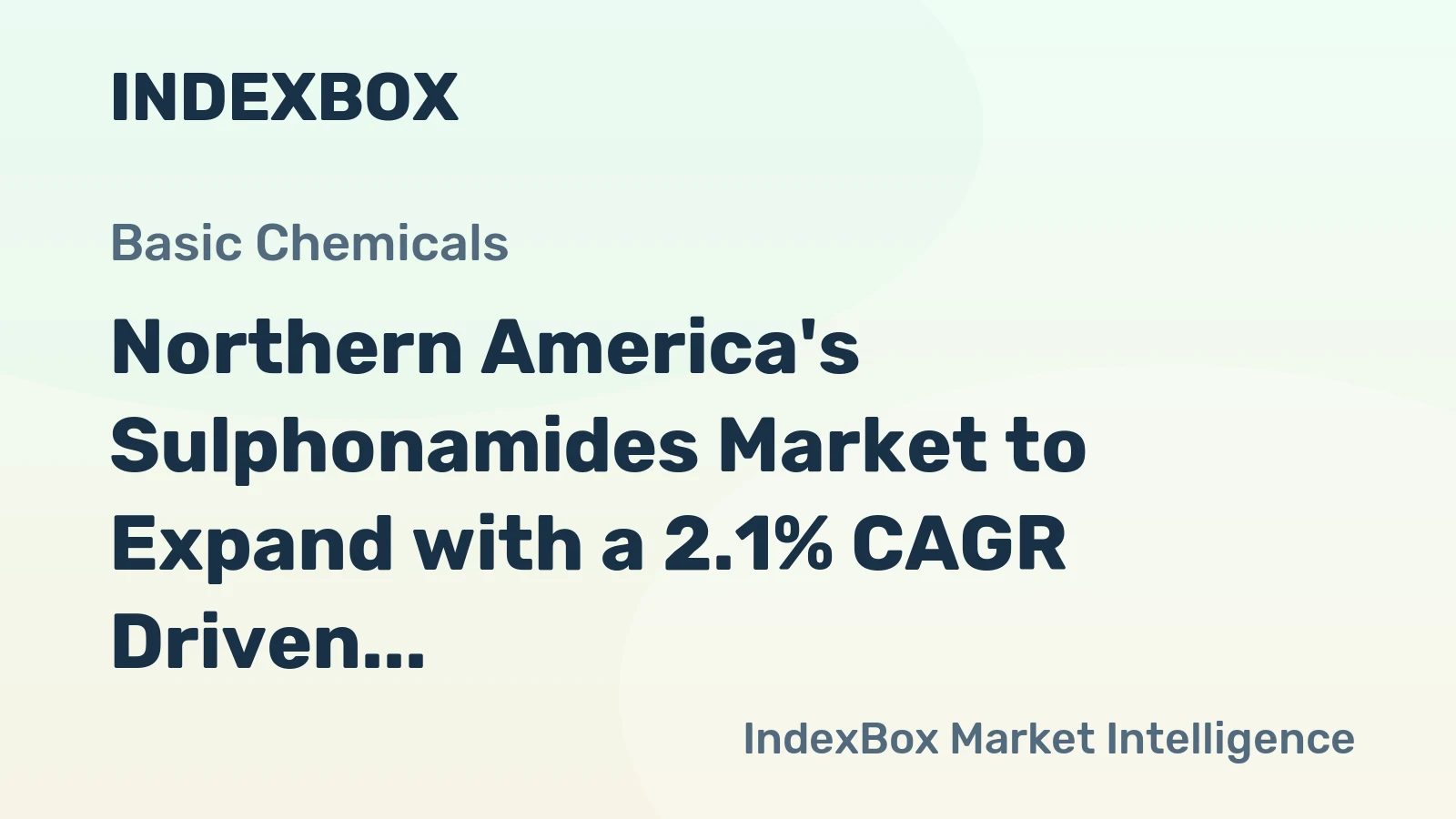 Northern America's Sulphonamides Market to Expand with a 2.1% CAGR Driven by Steady Demand