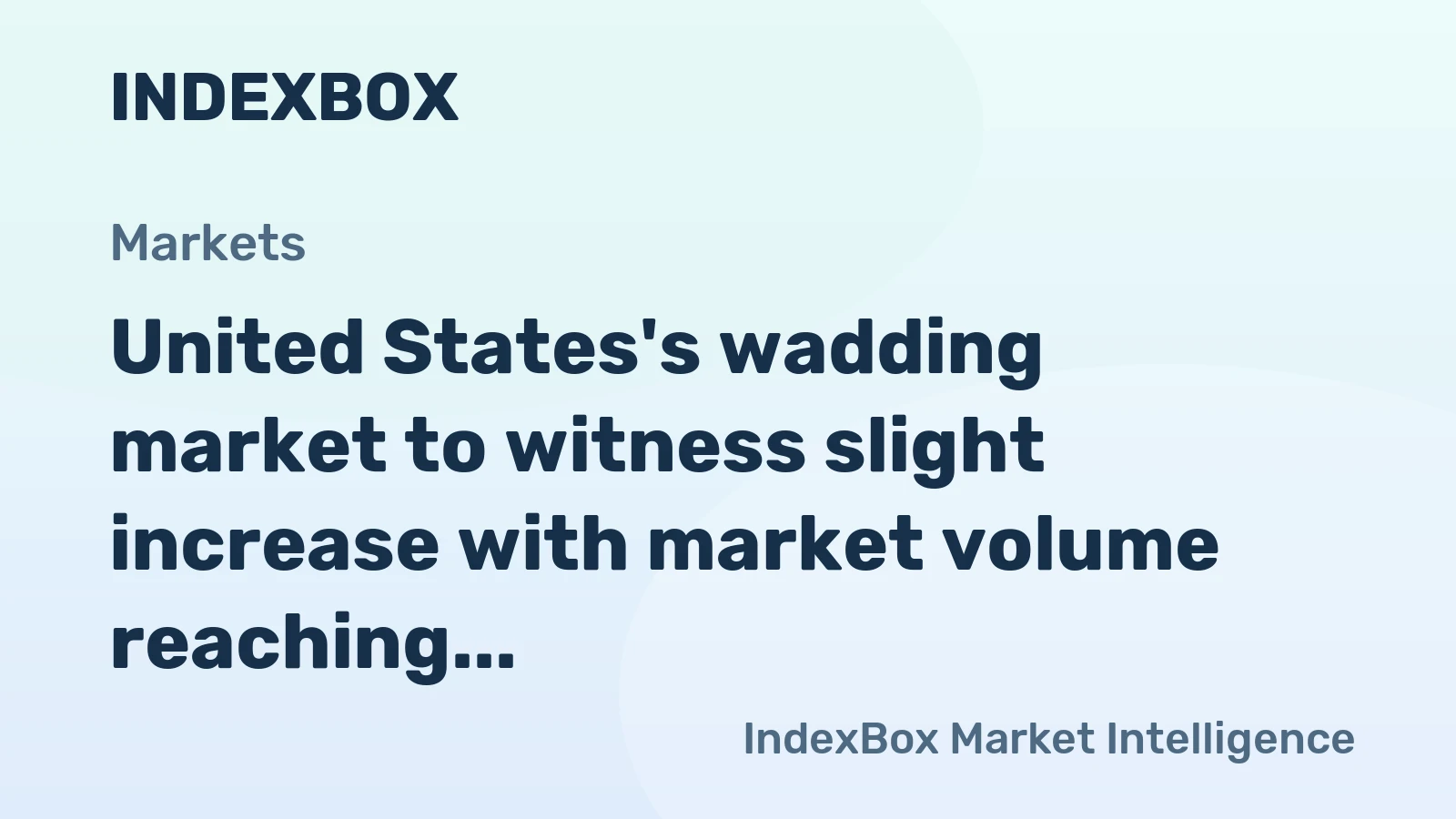 United States's wadding market to witness slight increase with market volume reaching 170K tons and market value of $981M by 2035
