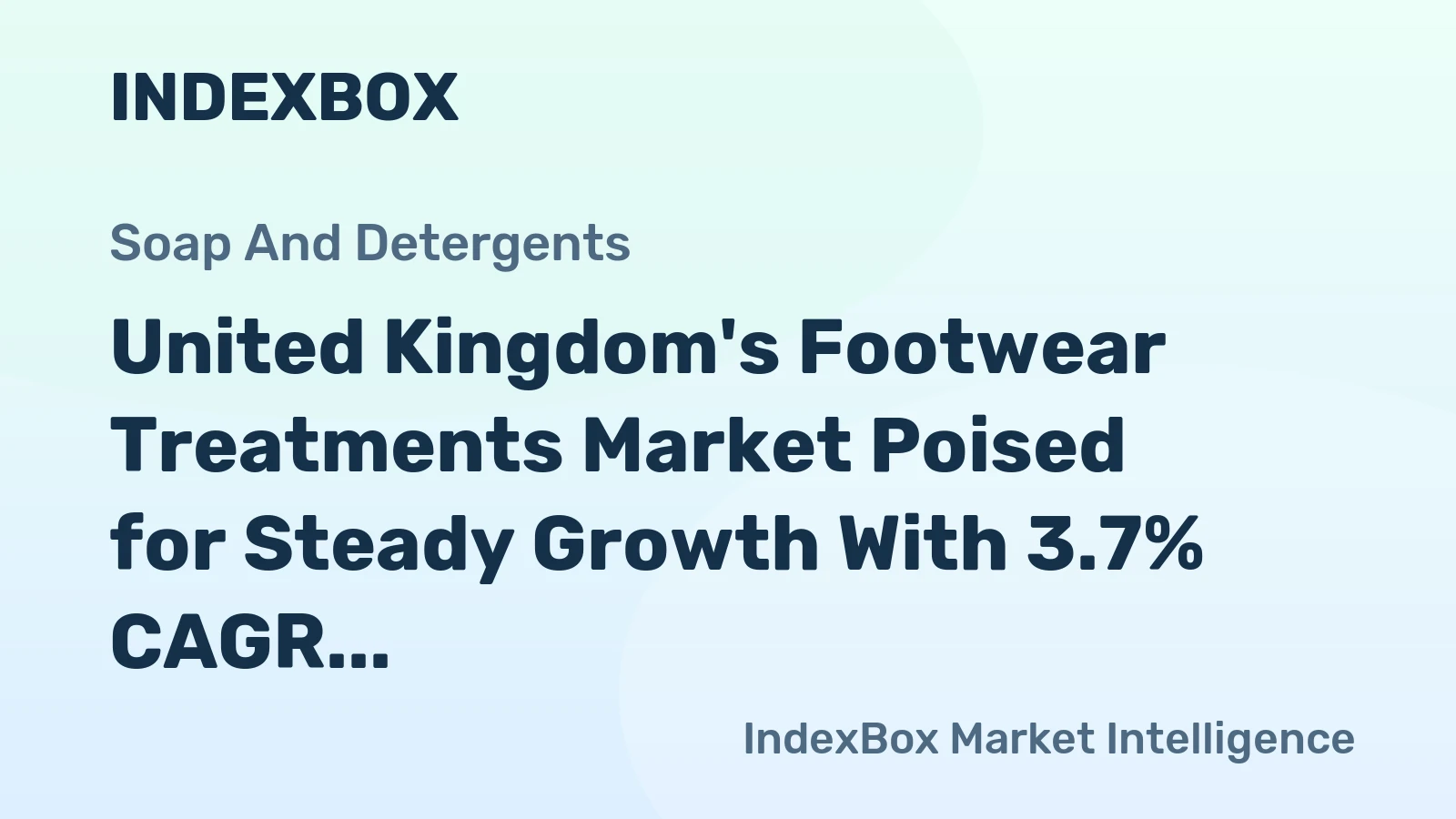 United Kingdom's Footwear Treatments Market Poised for Steady Growth With 3.7% CAGR Forecast
