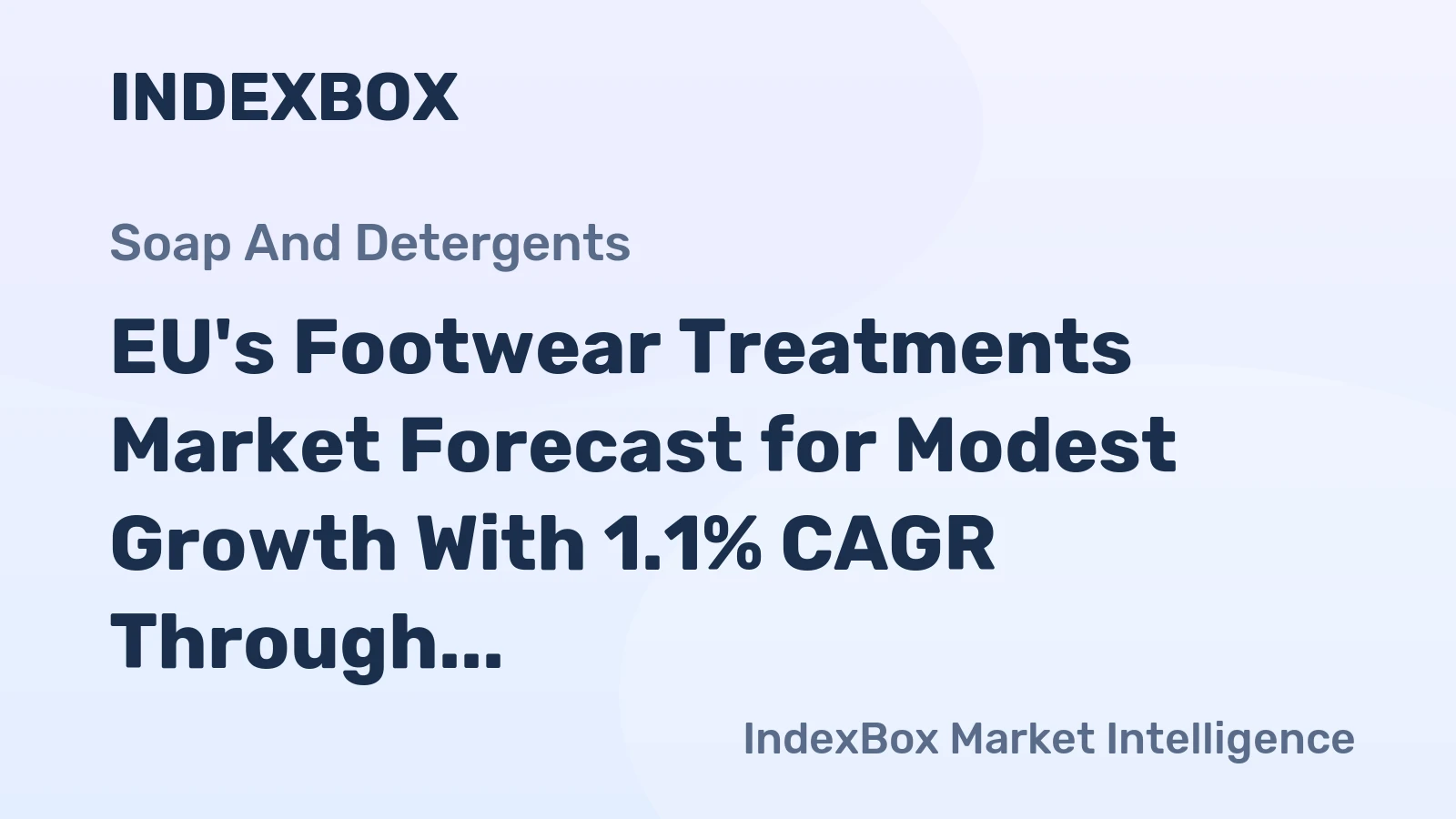 EU's Footwear Treatments Market Forecast for Modest Growth With 1.1% CAGR Through 2035