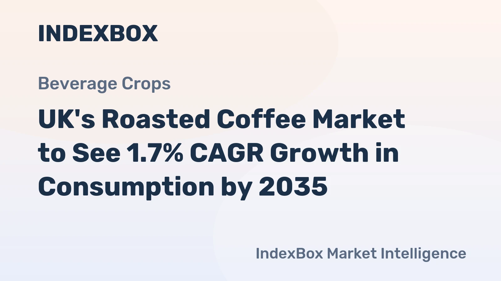 UK's Roasted Coffee Market to See 1.7% CAGR Growth in Consumption by 2035