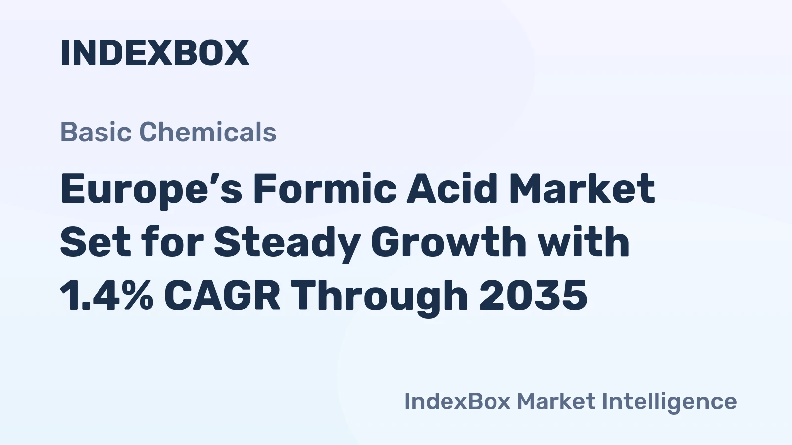 Europe’s Formic Acid Market Set for Steady Growth with 1.4% CAGR Through 2035