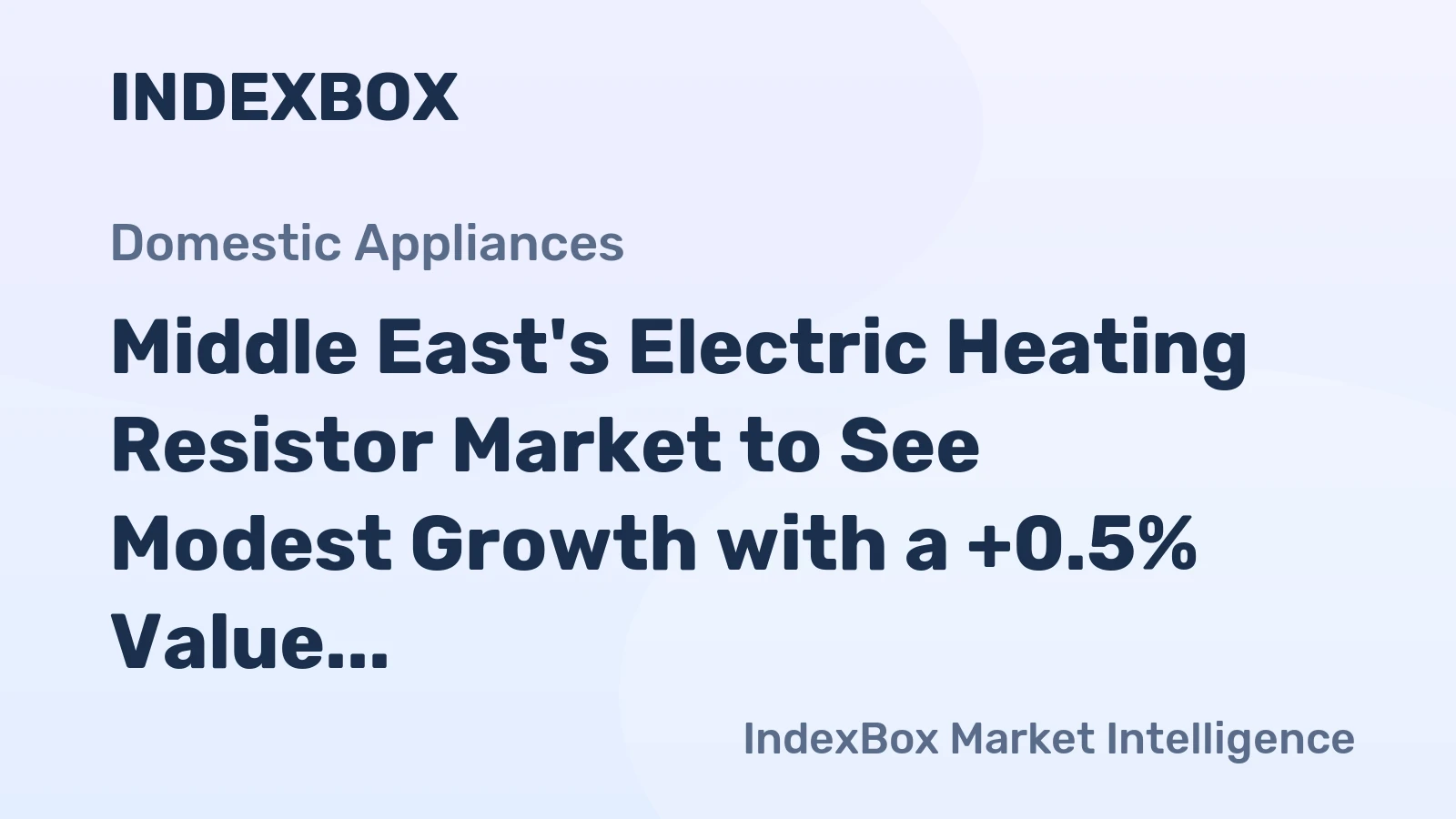 Middle East's Electric Heating Resistor Market to See Modest Growth with a +0.5% Value CAGR Through 2035