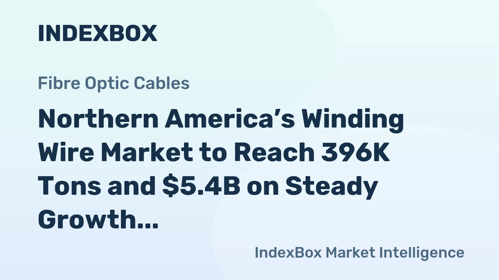 Northern America’s Winding Wire Market to Reach 396K Tons and $5.4B on Steady Growth