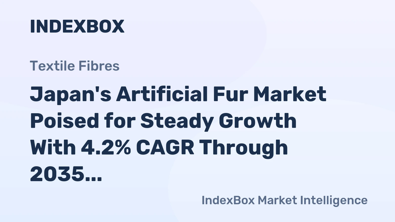 Japan's Artificial Fur Market Poised for Steady Growth With 4.2% CAGR Through 2035