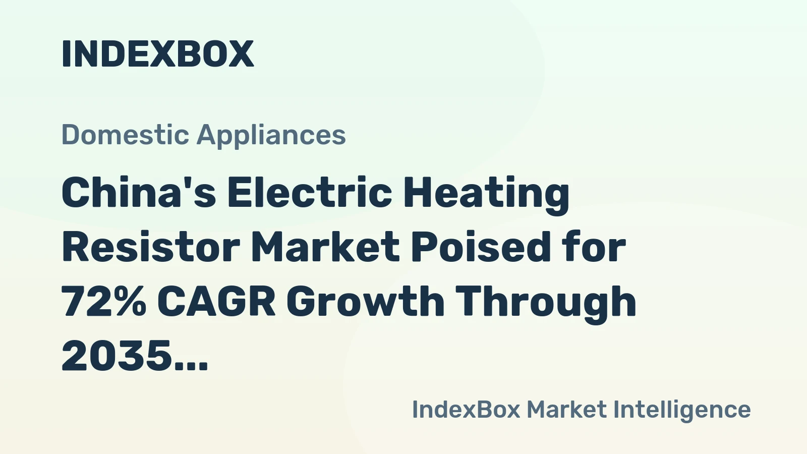 China's Electric Heating Resistor Market Poised for 72% CAGR Growth Through 2035