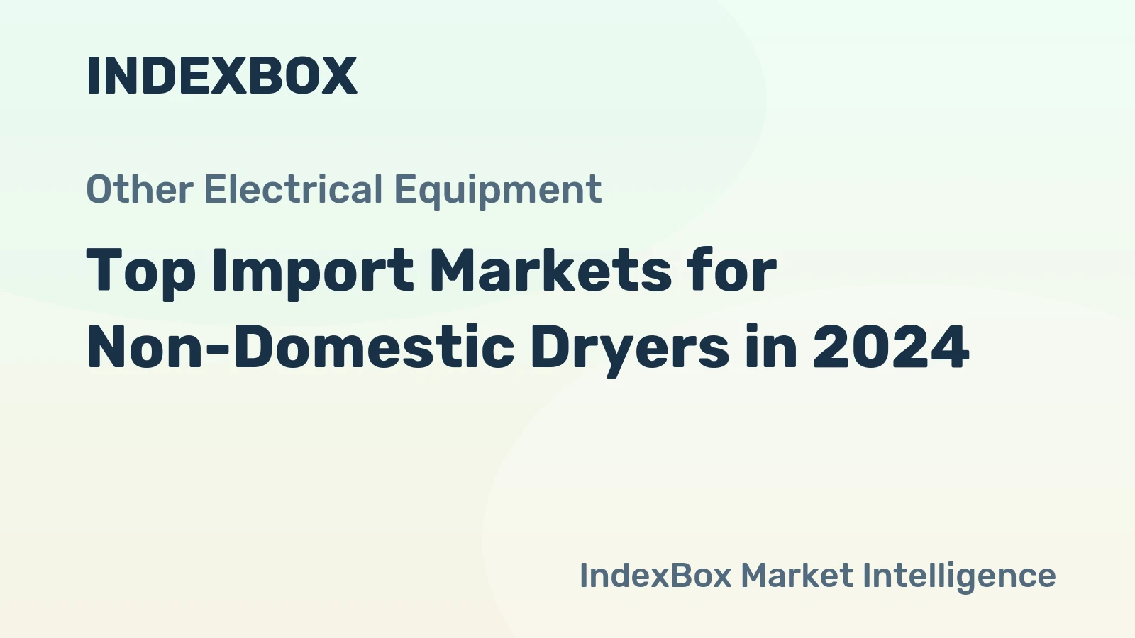 Top Import Markets for Non-Domestic Dryers in 2024