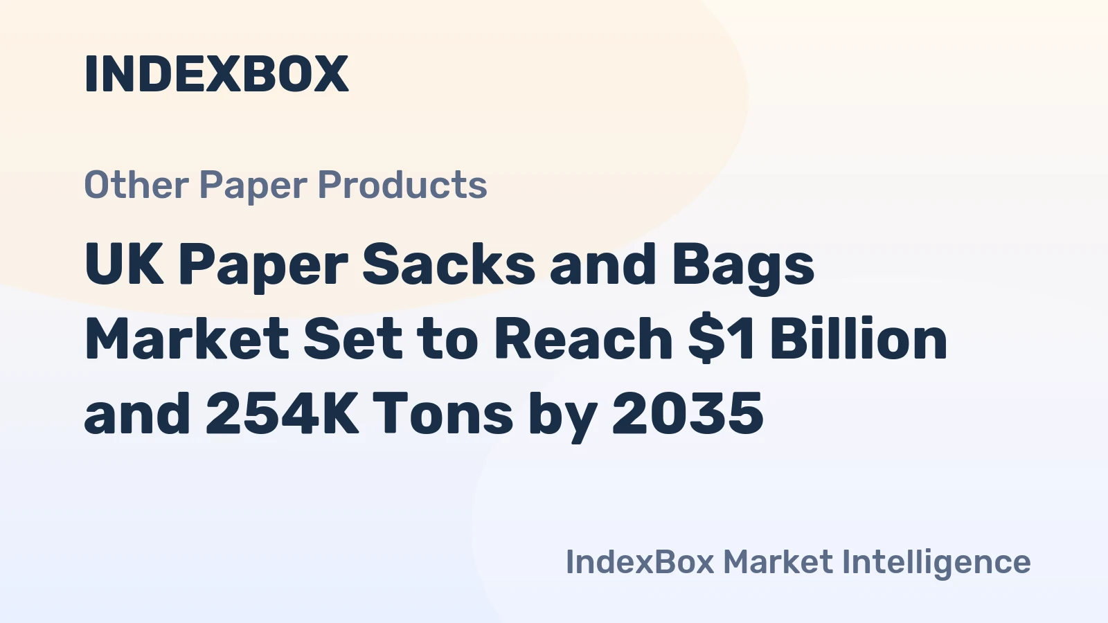 UK Paper Sacks and Bags Market Set to Reach $1 Billion and 254K Tons by 2035