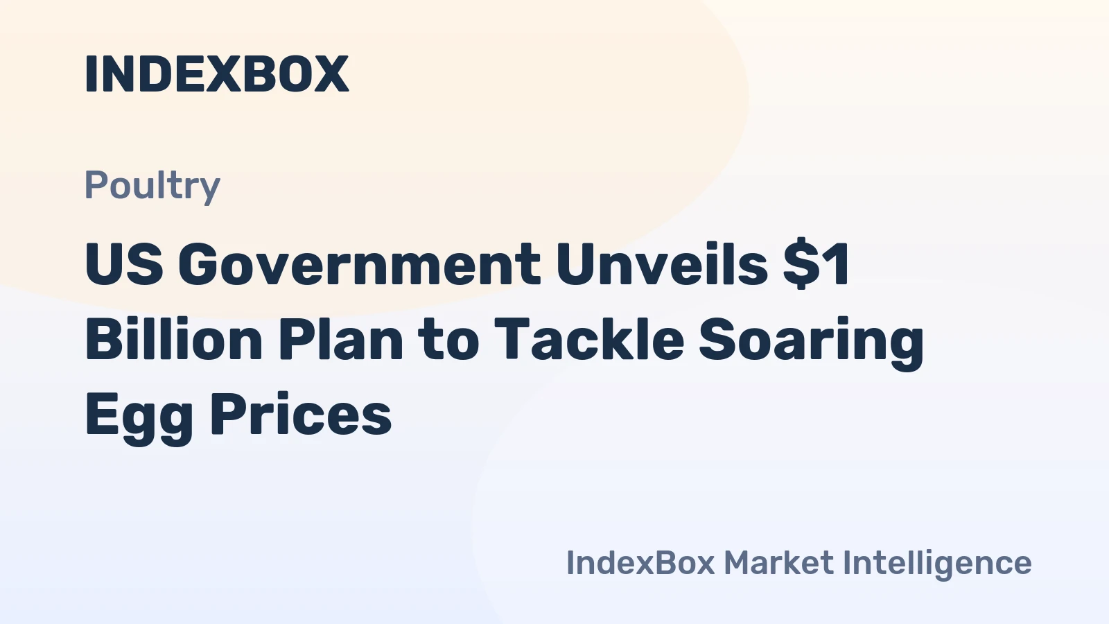 US Government Unveils $1 Billion Plan to Tackle Soaring Egg Prices