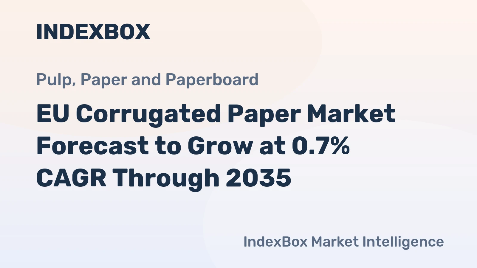 EU Corrugated Paper Market Forecast to Grow at 0.7% CAGR Through 2035