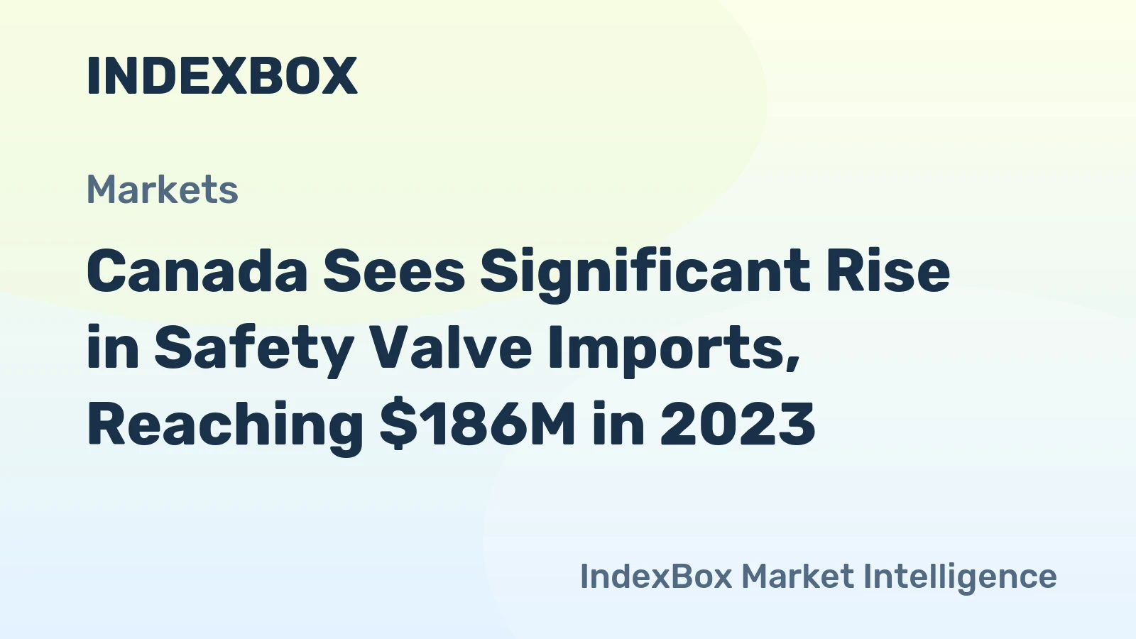 Canada Sees Significant Rise in Safety Valve Imports, Reaching $186M in 2023