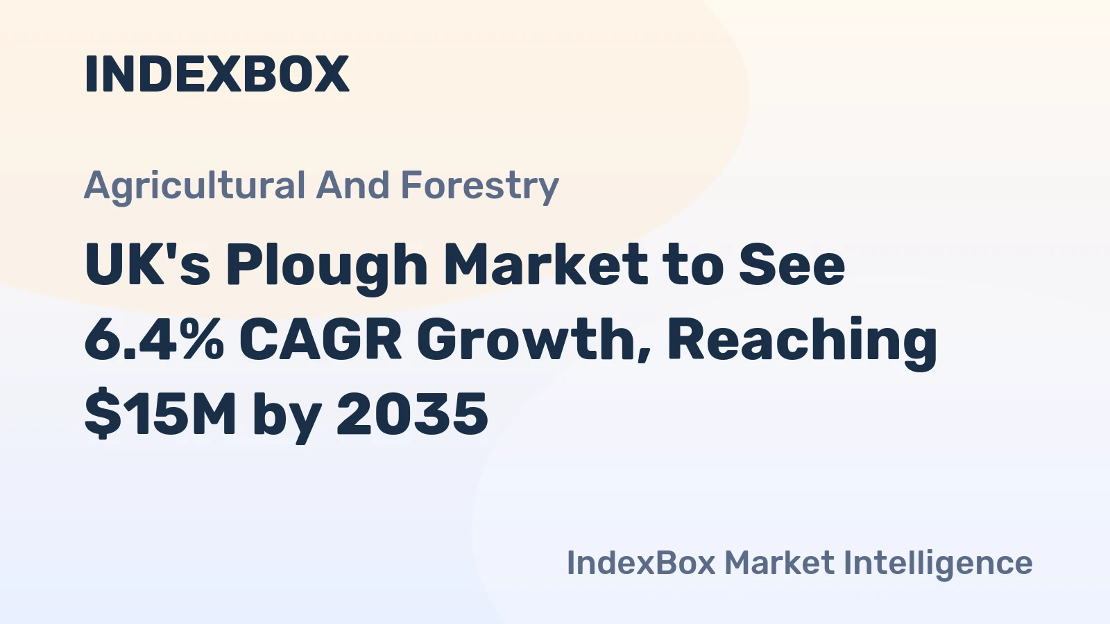 UK's Plough Market to See 6.4% CAGR Growth, Reaching $15M by 2035