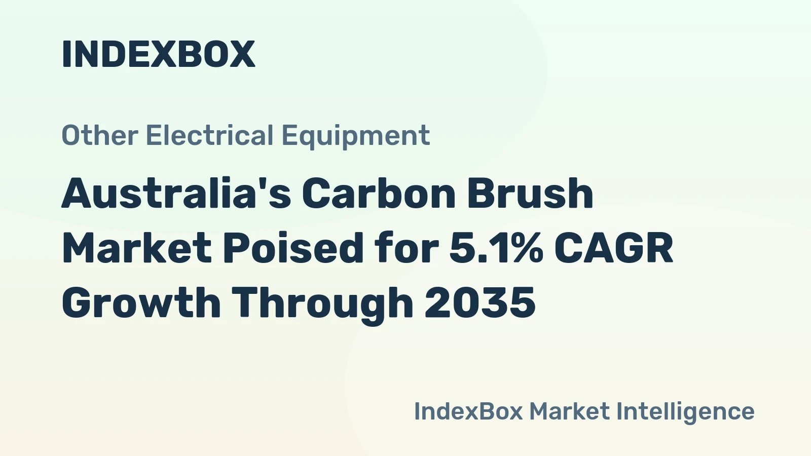 Australia's Carbon Brush Market Poised for 5.1% CAGR Growth Through 2035