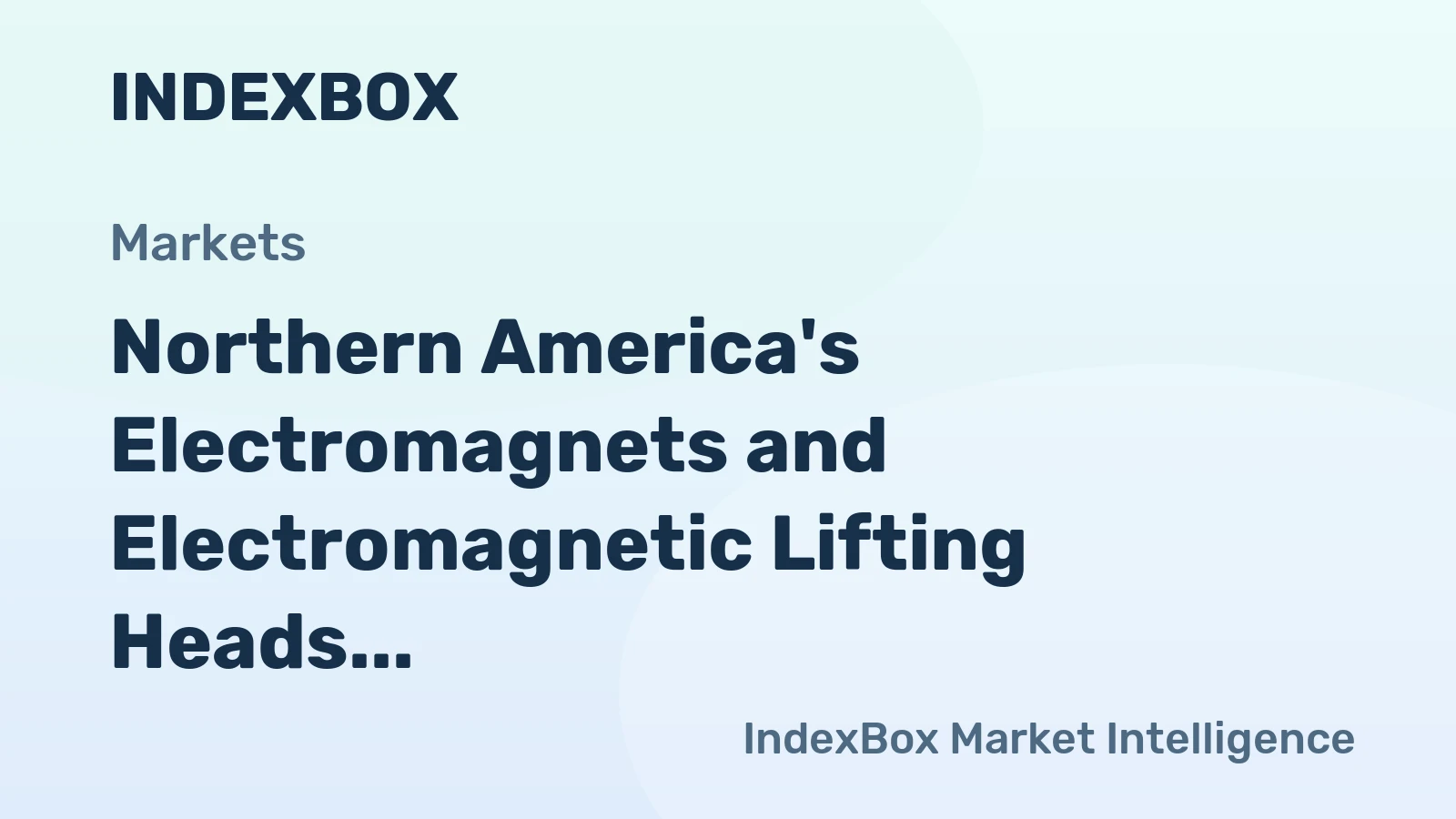 Northern America's Electromagnets and Electromagnetic Lifting Heads Market Poised for Steady Growth with 101K tons Volume and $6.4B Value Forecast by 2035