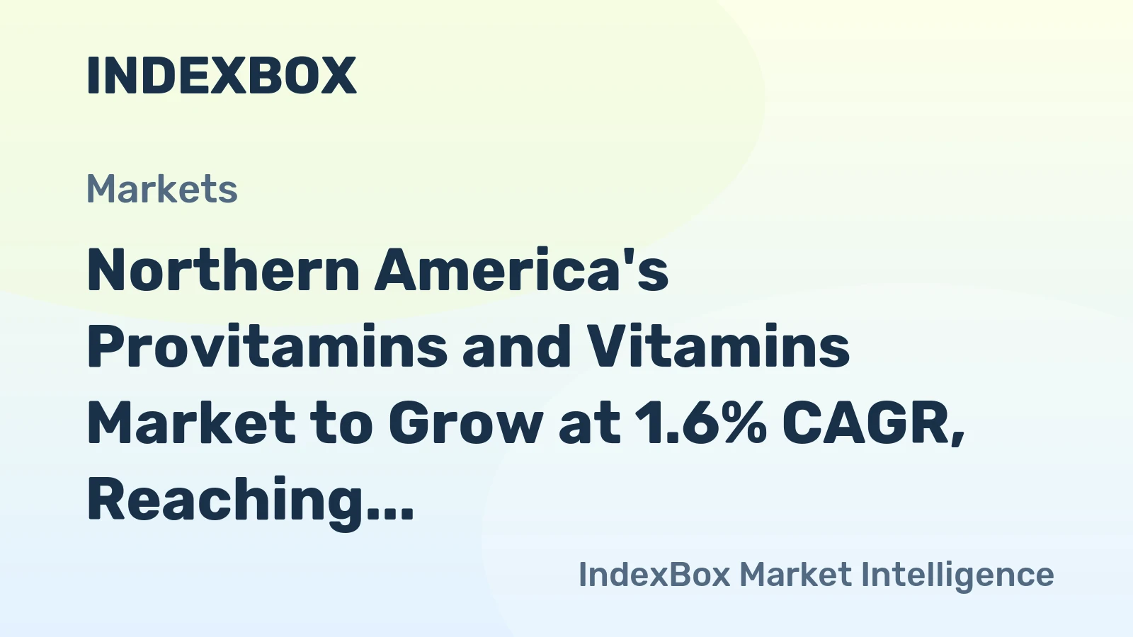 Northern America's Provitamins and Vitamins Market to Grow at 1.6% CAGR, Reaching 264K Tons by 2035