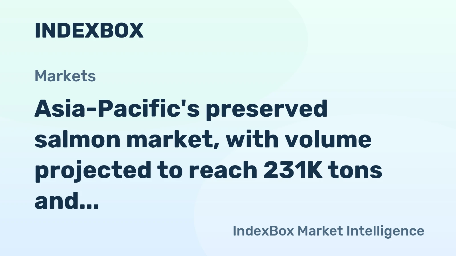 Asia-Pacific's preserved salmon market, with volume projected to reach 231K tons and value to hit $1.8B by 2035, continues its steady growth trajectory.