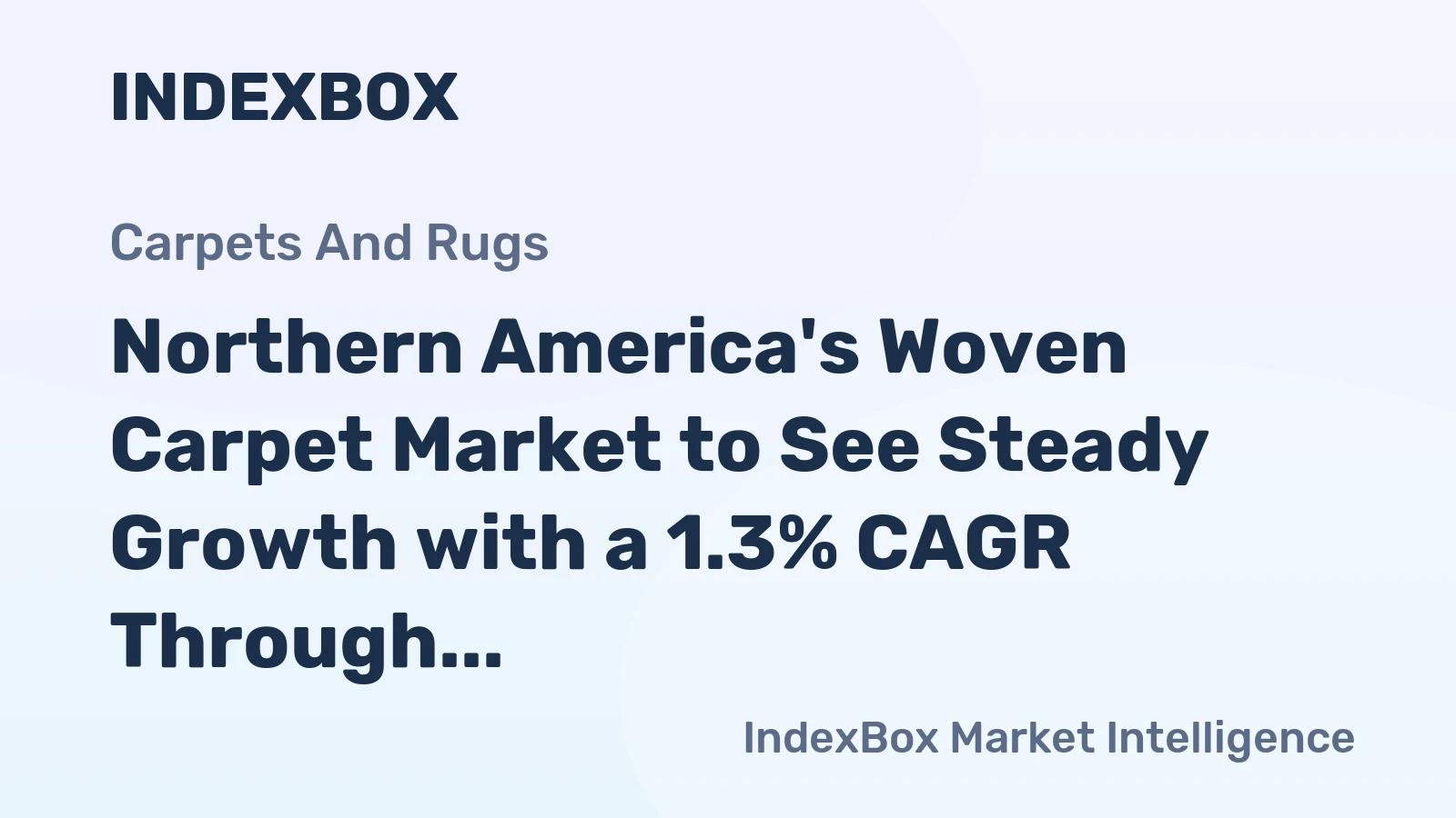 Northern America's Woven Carpet Market to See Steady Growth with a 1.3% CAGR Through 2035