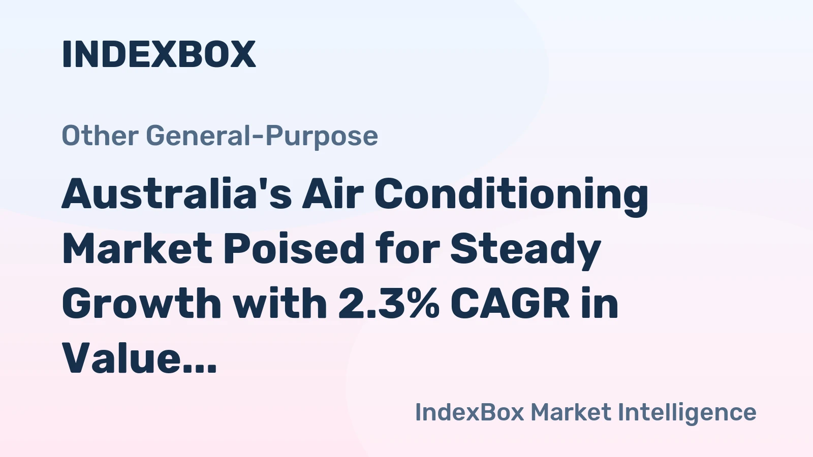 Australia's Air Conditioning Market Poised for Steady Growth with 2.3% CAGR in Value
