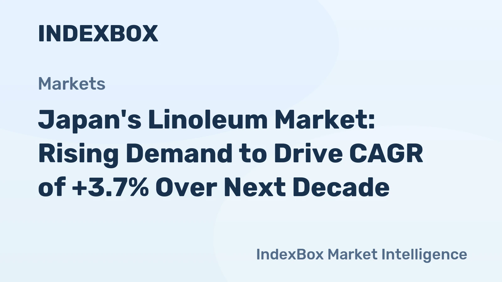 Japan's Linoleum Market: Rising Demand to Drive CAGR of +3.7% Over Next Decade
