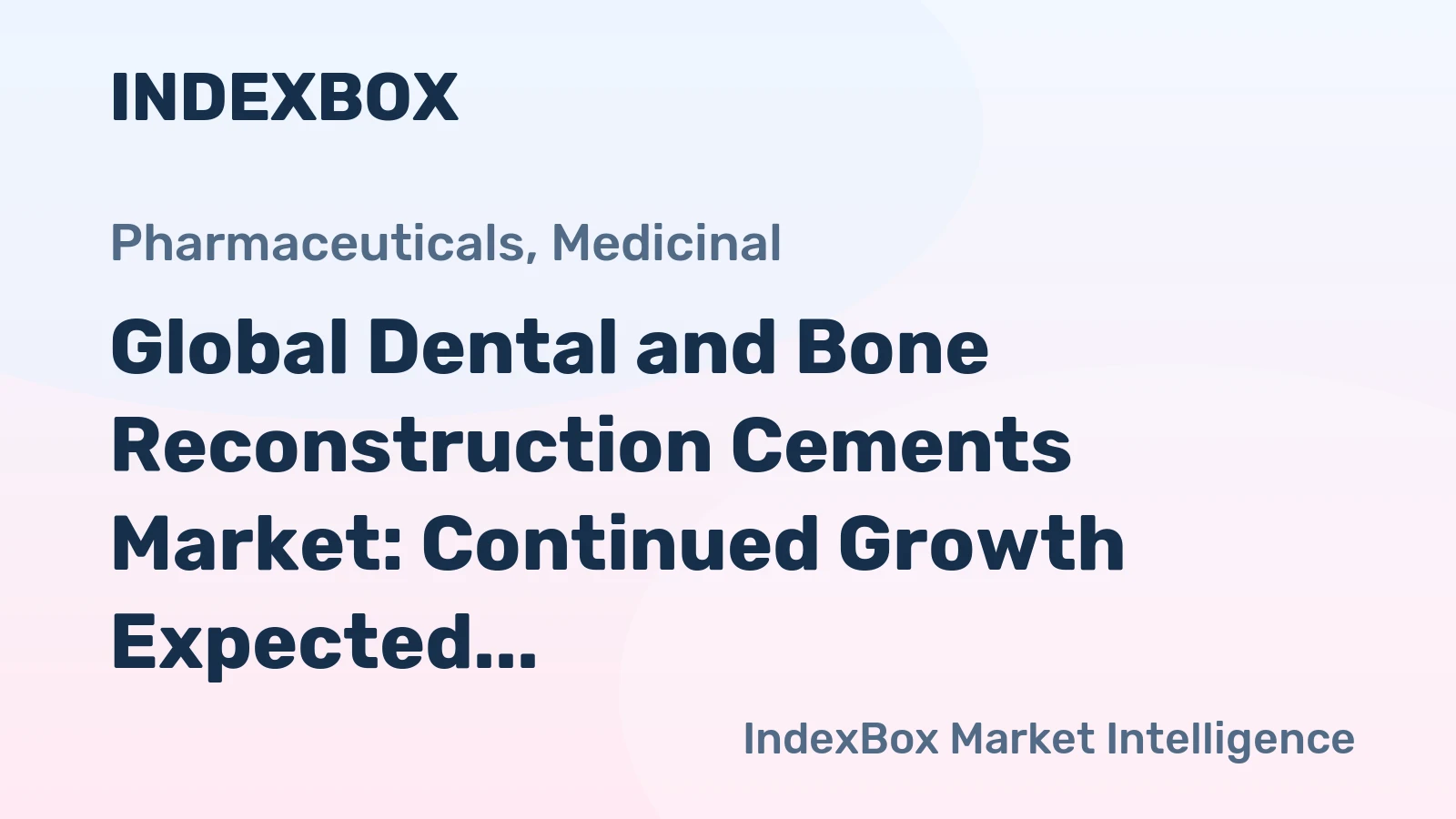 Global Dental and Bone Reconstruction Cements Market: Continued Growth Expected with Market Volume Reaching 53K Tons and Market Value Reaching $11.9B by 2035