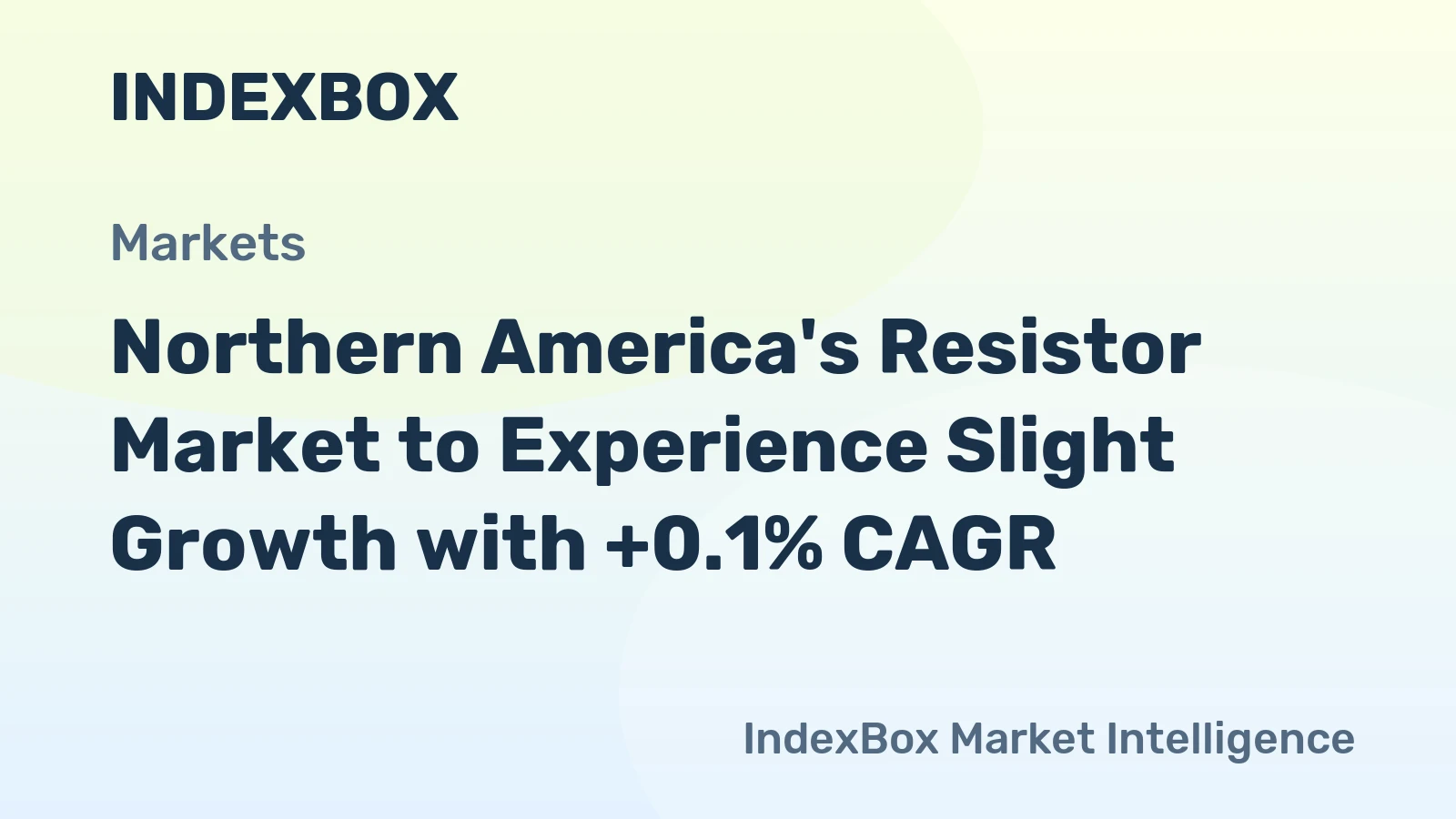 Northern America's Resistor Market to Experience Slight Growth with +0.1% CAGR