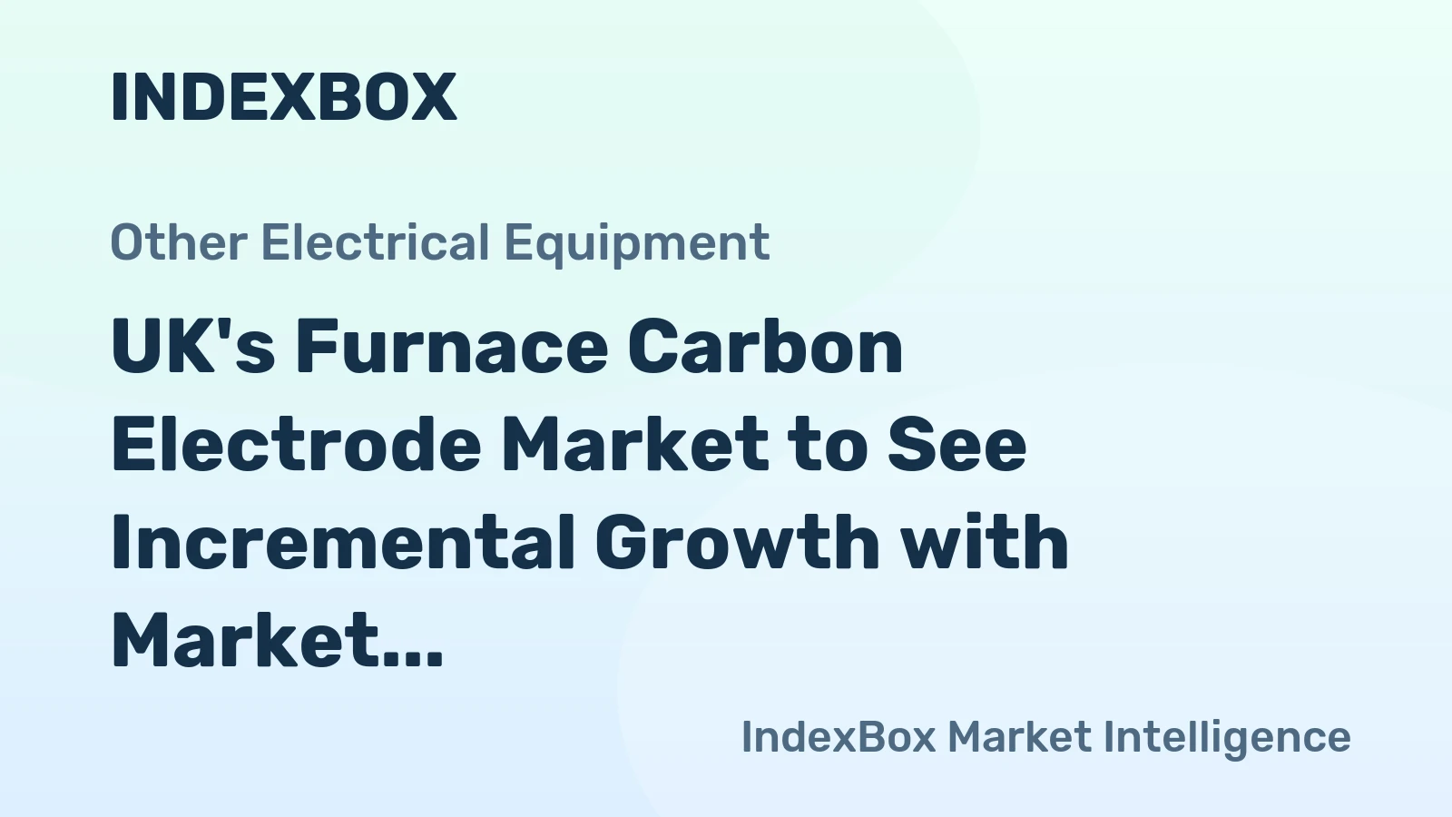 UK's Furnace Carbon Electrode Market to See Incremental Growth with Market Volume Reaching 229K Tons and Market Value Hitting $1.1B by 2035