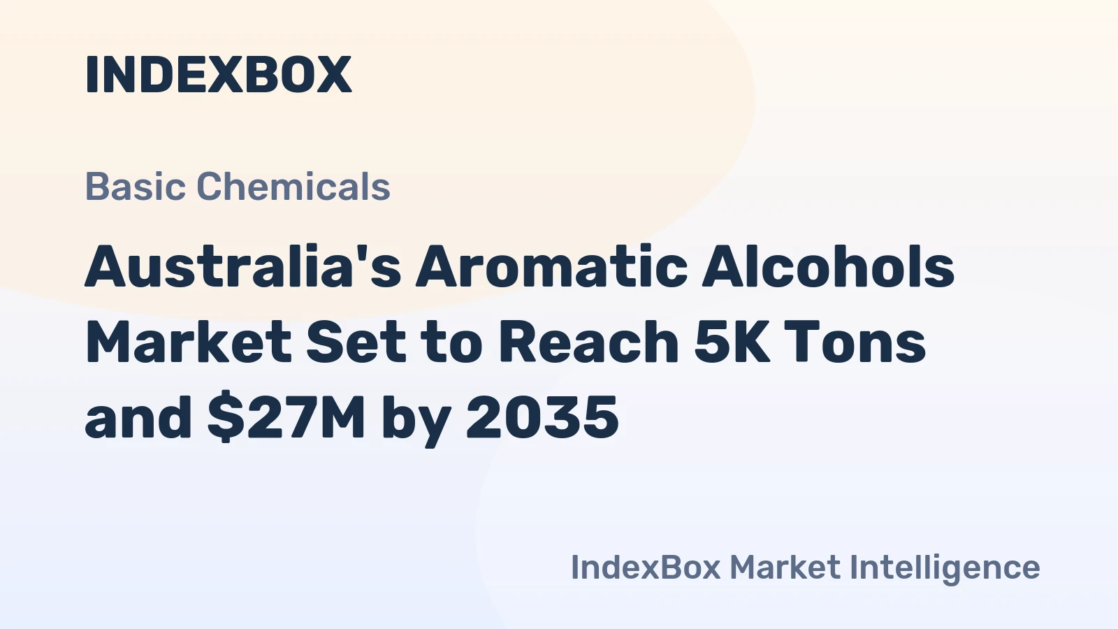 Australia's Aromatic Alcohols Market Set to Reach 5K Tons and $27M by 2035
