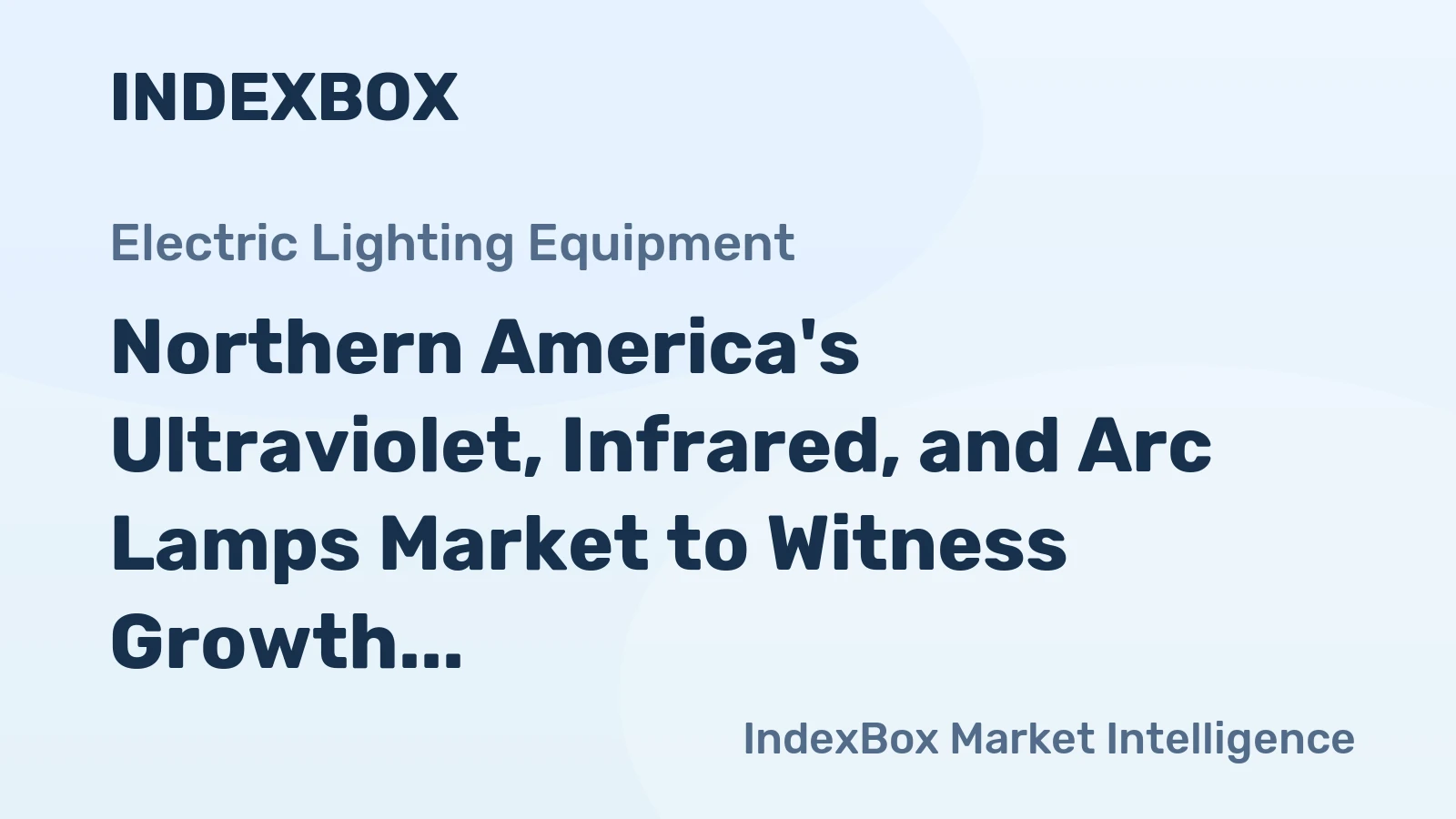 Northern America's Ultraviolet, Infrared, and Arc Lamps Market to Witness Growth with 1.6% CAGR