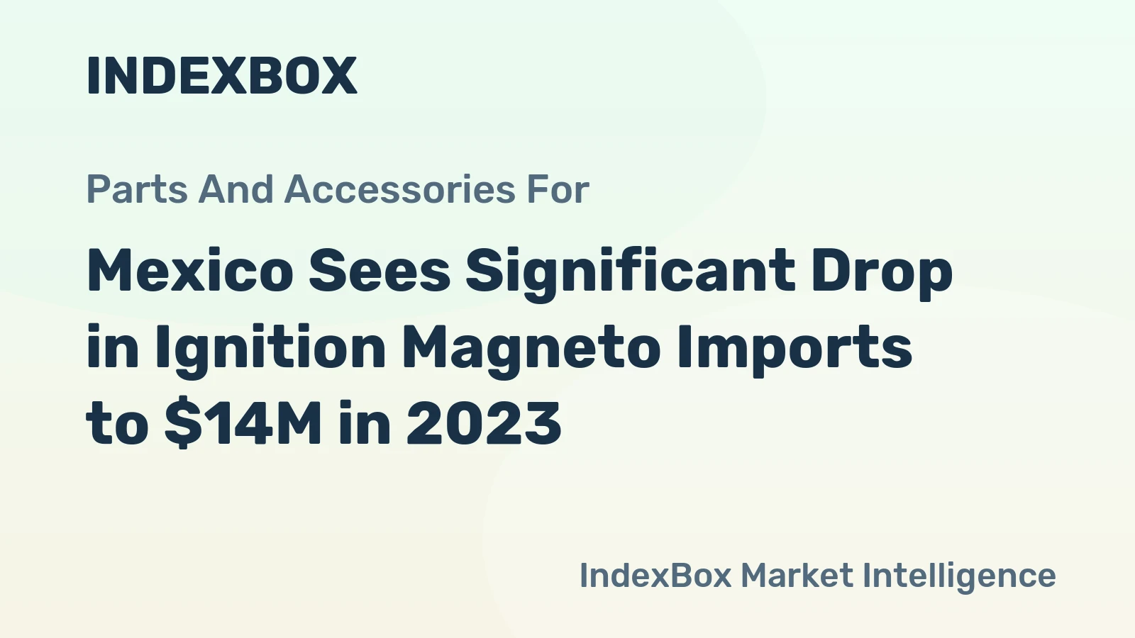 Mexico Sees Significant Drop in Ignition Magneto Imports to $14M in 2023