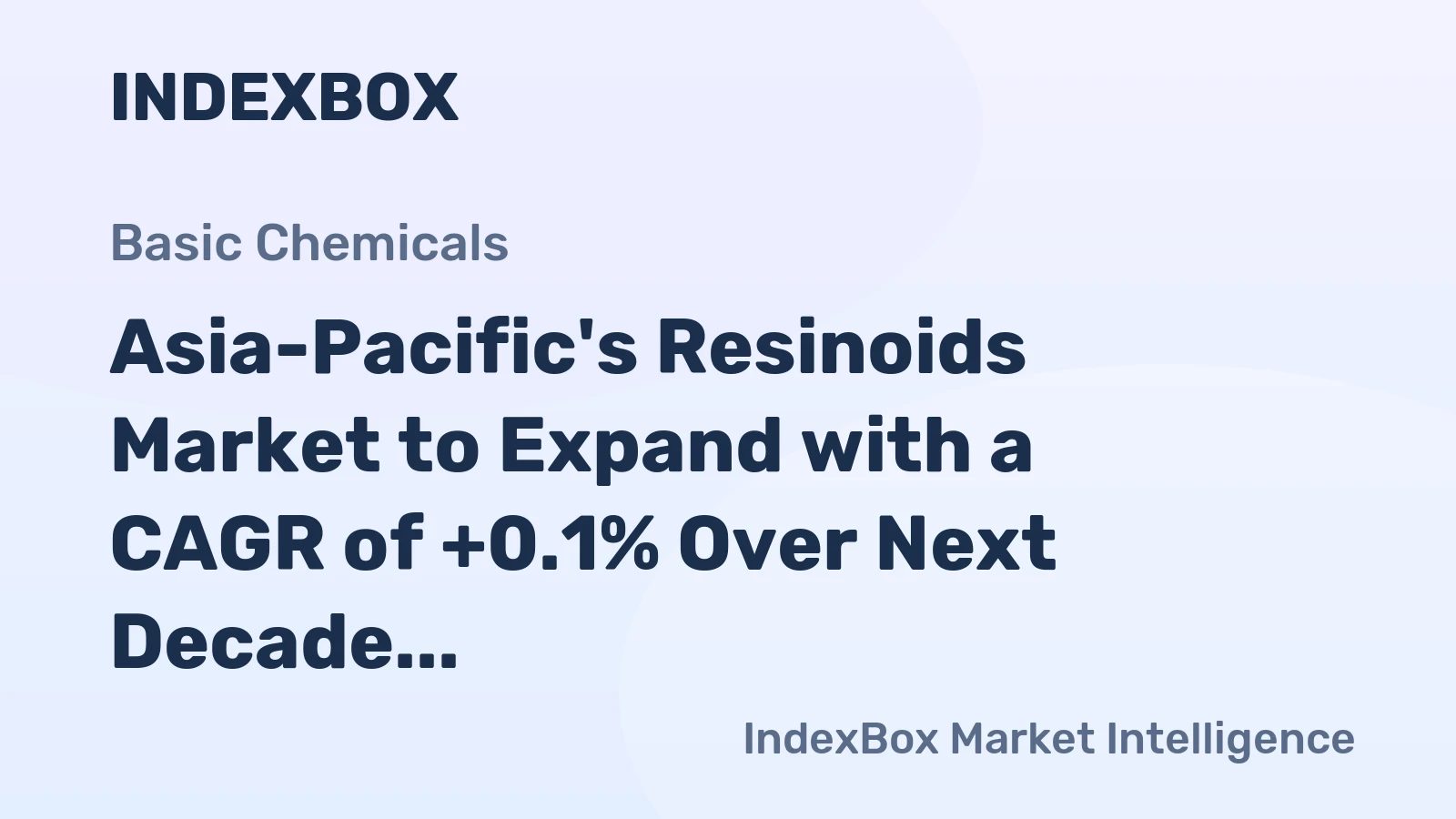 Asia-Pacific's Resinoids Market to Expand with a CAGR of +0.1% Over Next Decade