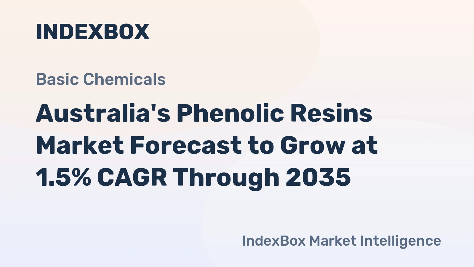 Australia's Phenolic Resins Market Forecast to Grow at 1.5% CAGR Through 2035