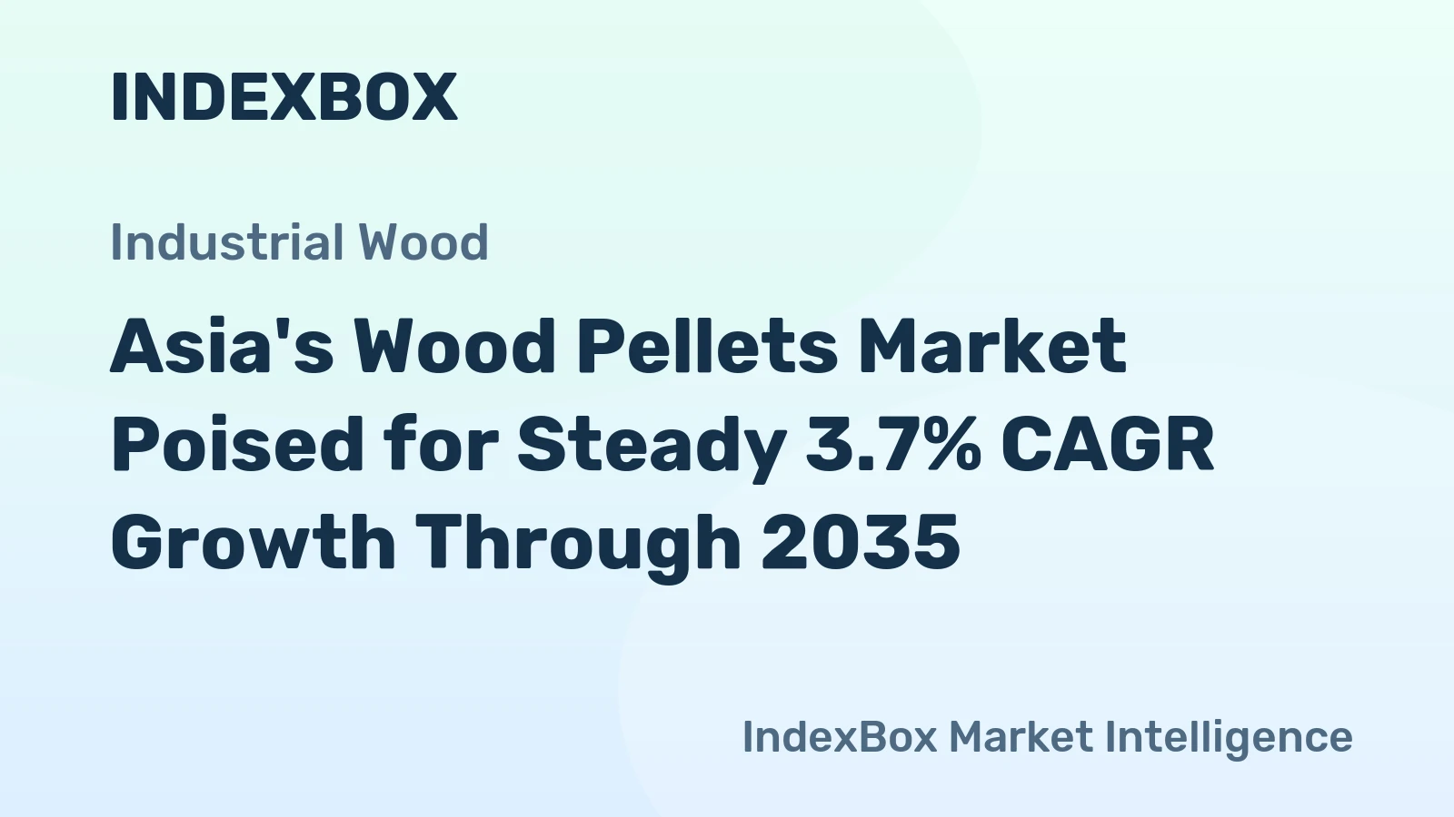 Asia's Wood Pellets Market Poised for Steady 3.7% CAGR Growth Through 2035