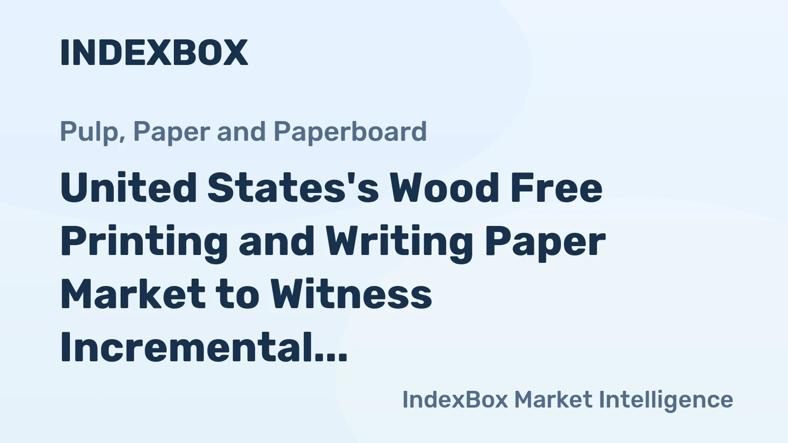 United States's Wood Free Printing and Writing Paper Market to Witness Incremental Growth, Reaching 5.2M tons and $7B by 2035