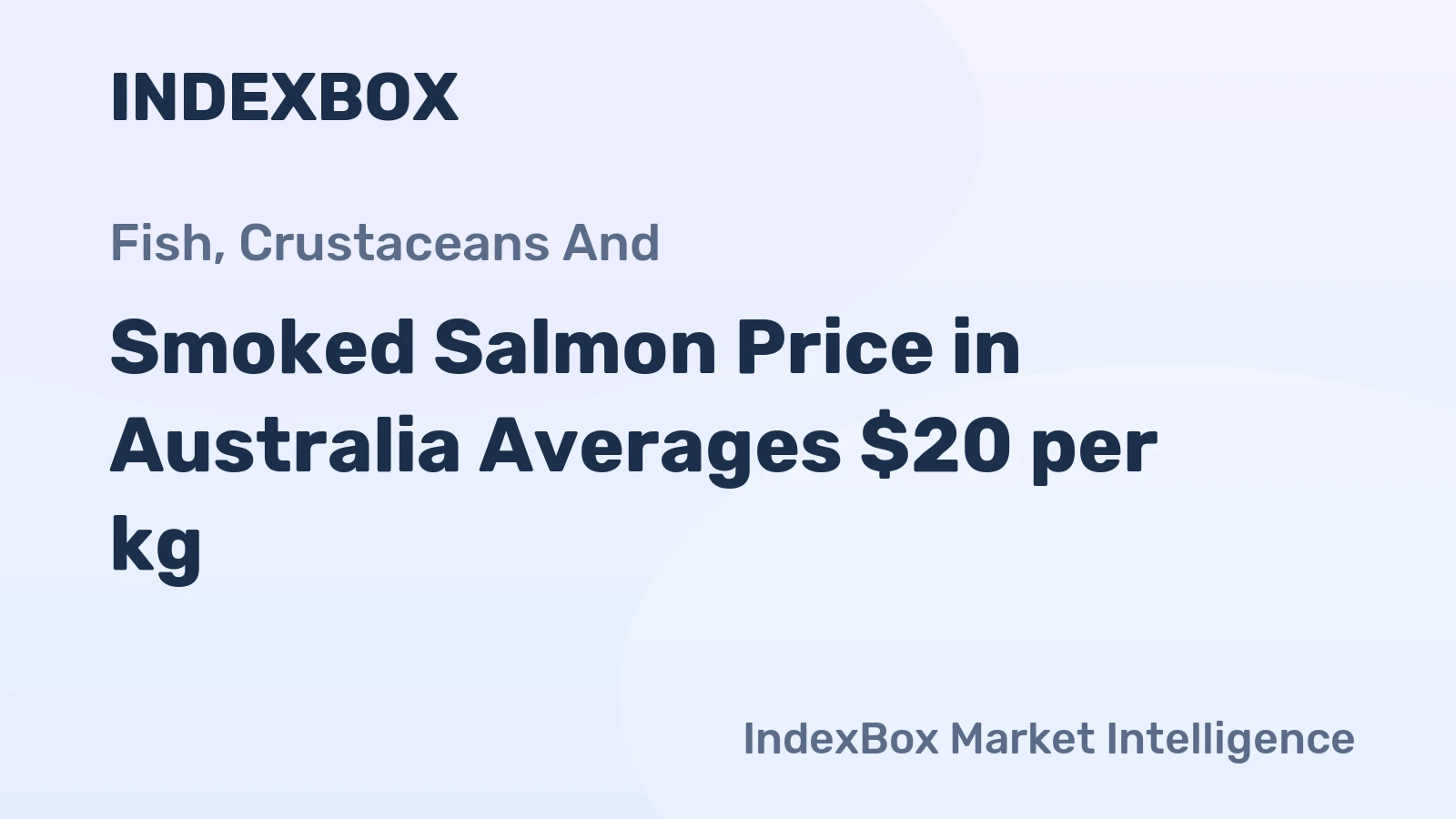 Smoked Salmon Price in Australia Averages $20 per kg